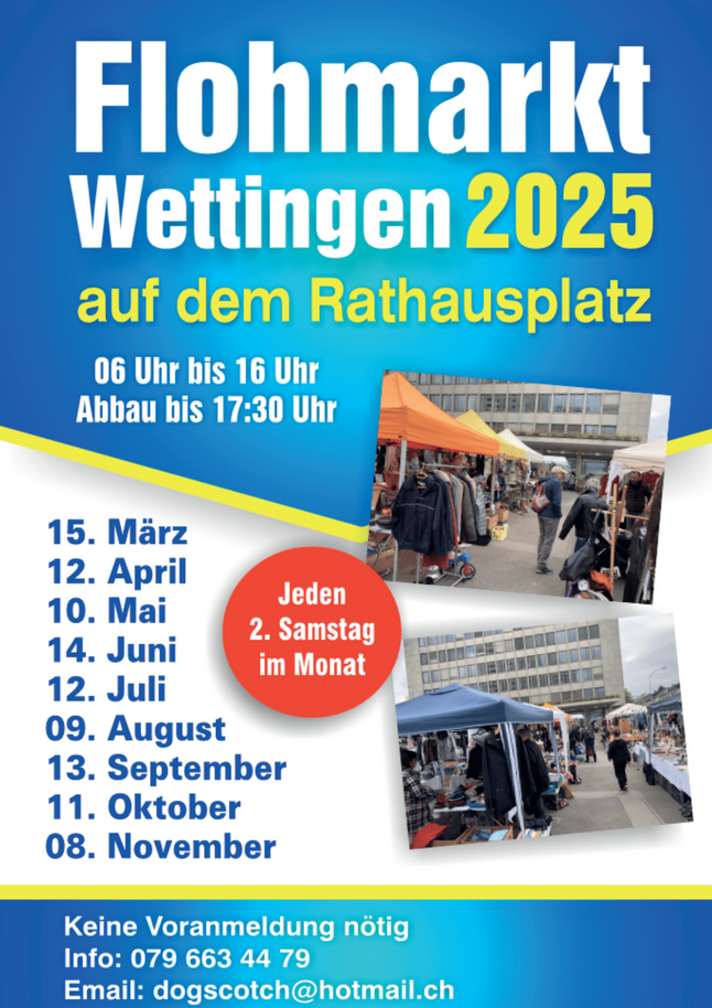 2 QUARTAL 2025 - Hubis Flohmarkt Termine