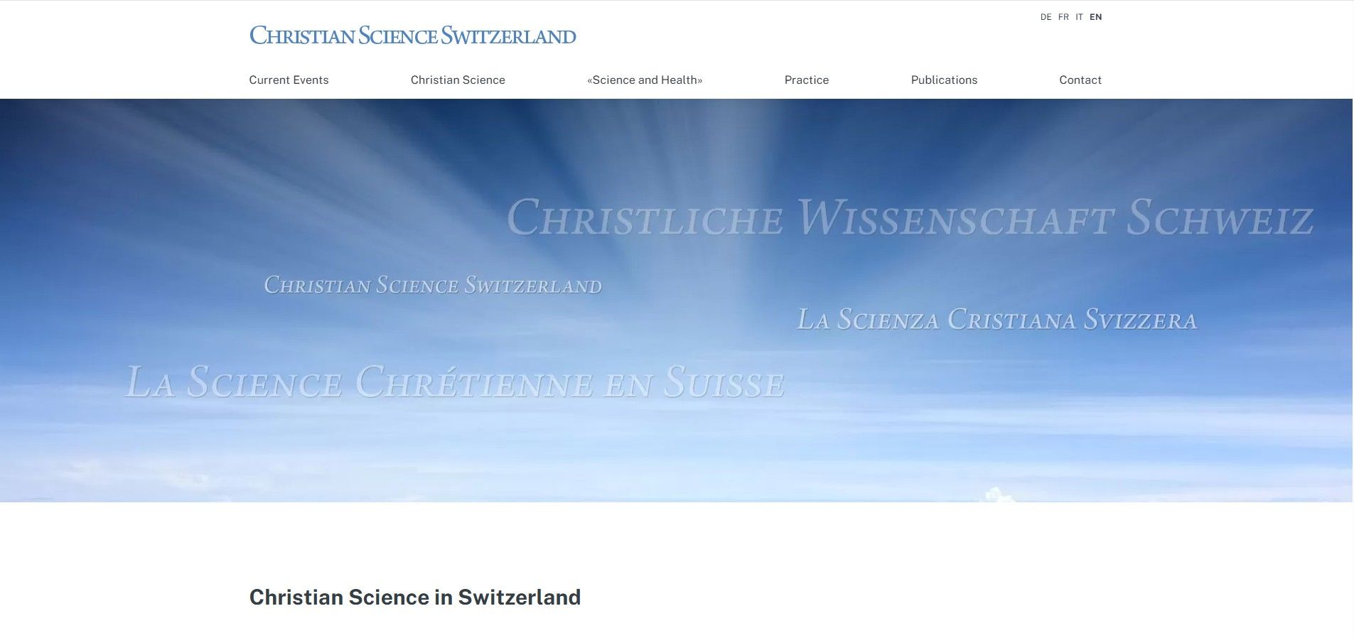 Useful Links – Christian Science Churches & Resources