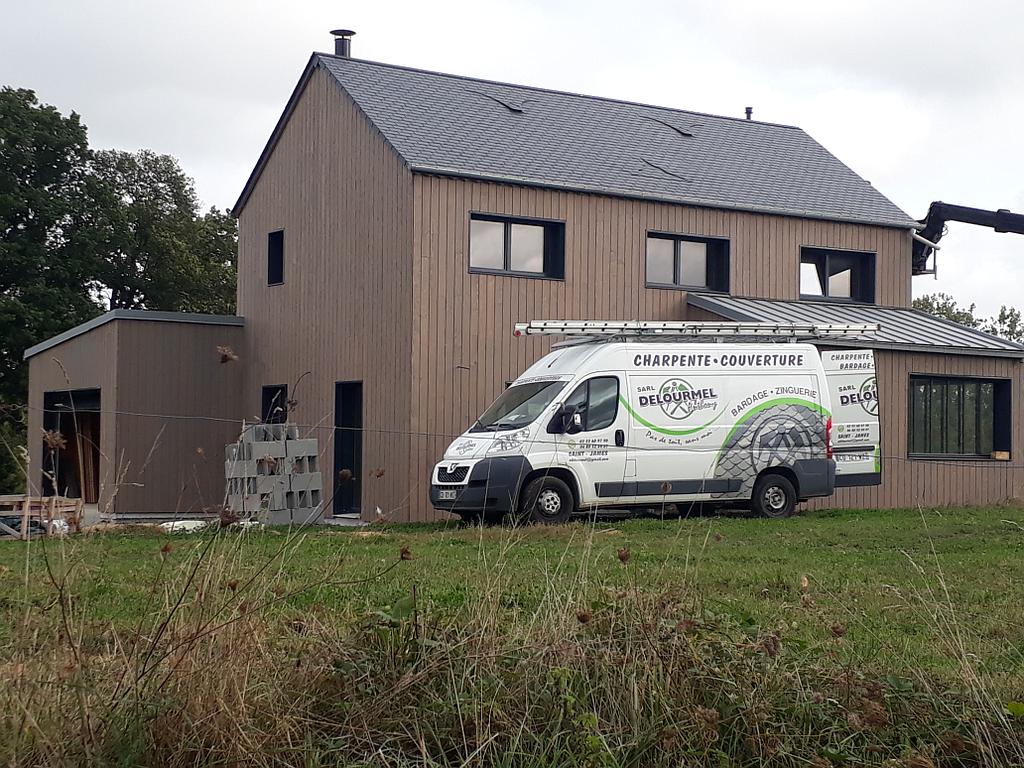 SARL Delourmel : isolation extérieure à Saint-James - Ducey