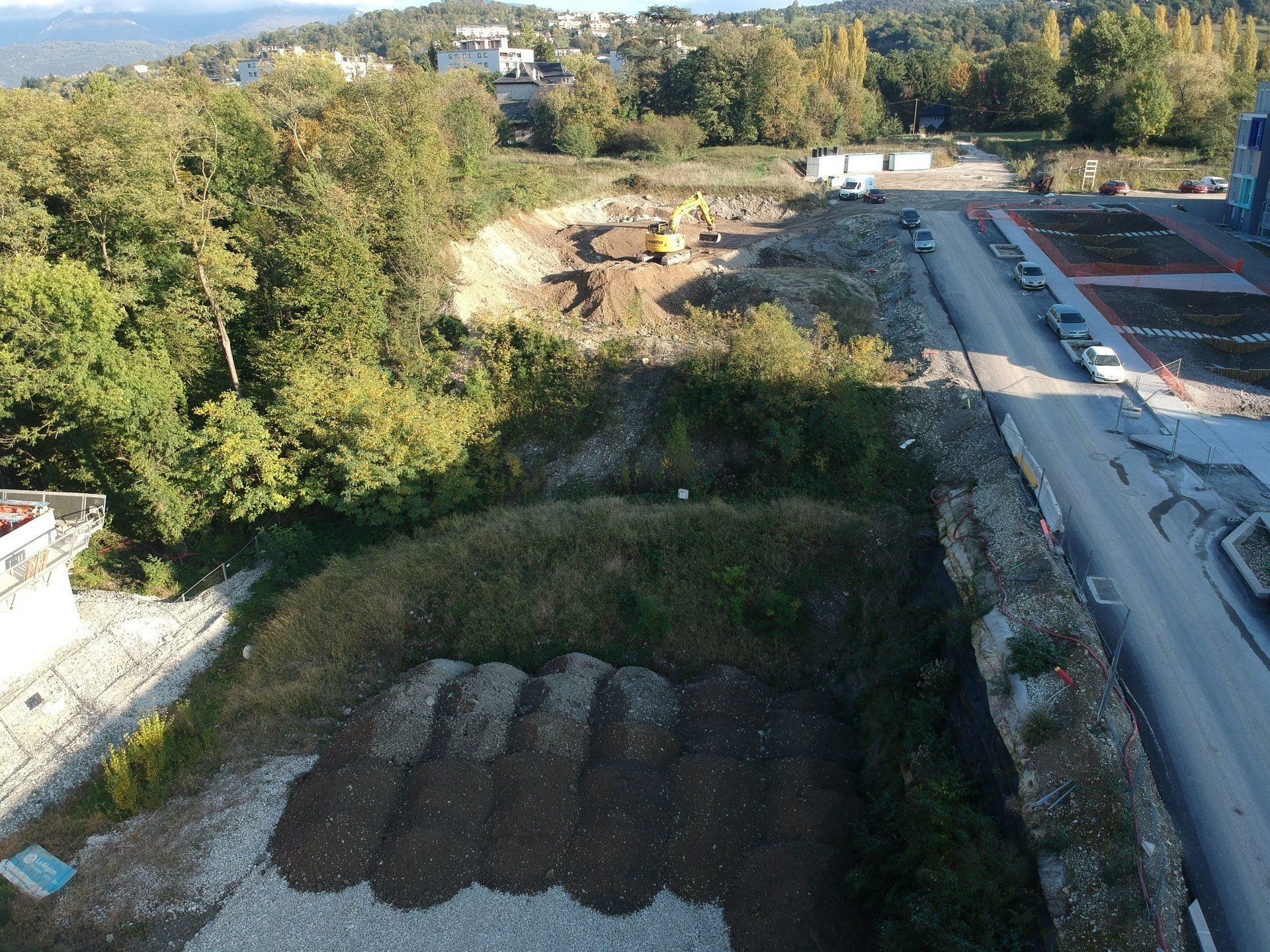 Travaux de terrassement à Belley - Maison et piscine