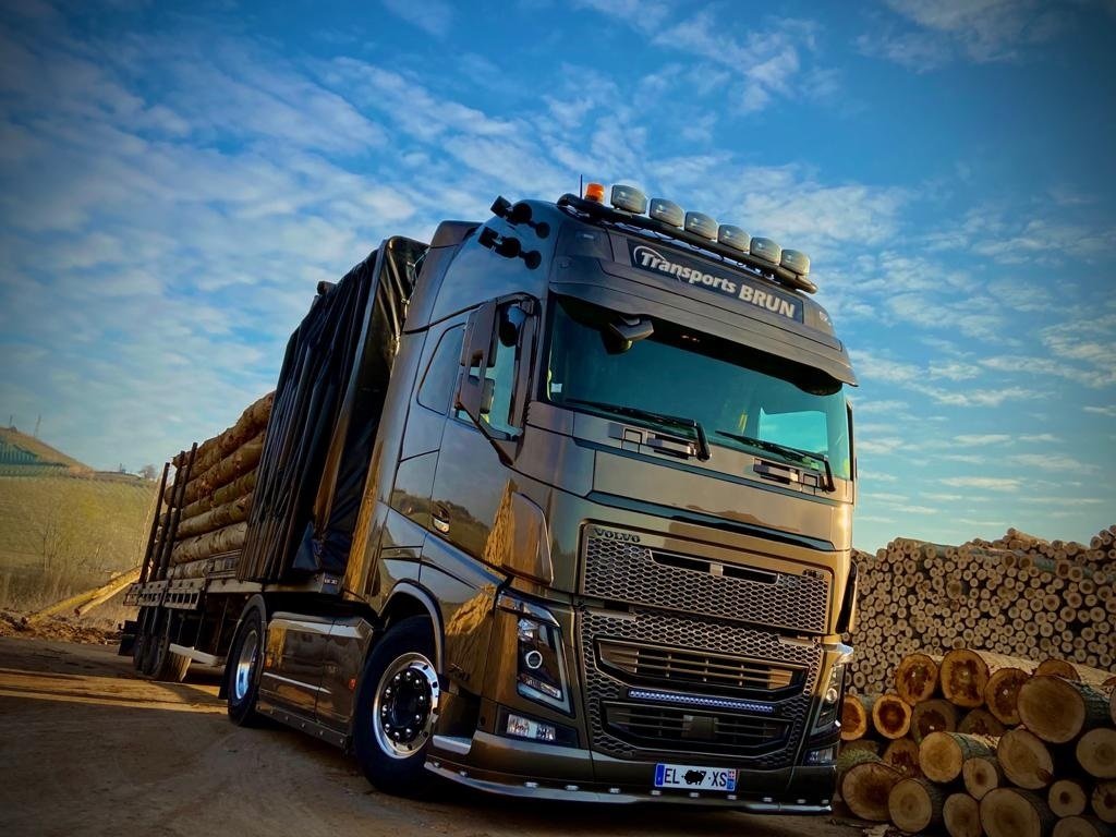 Transports Brun - Transport de grumes Albertville