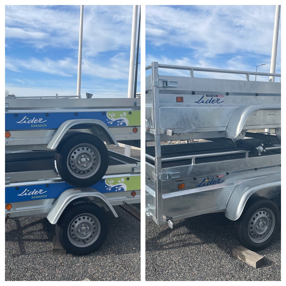 Retrouvez tous types de remorques Lider - à Thiers