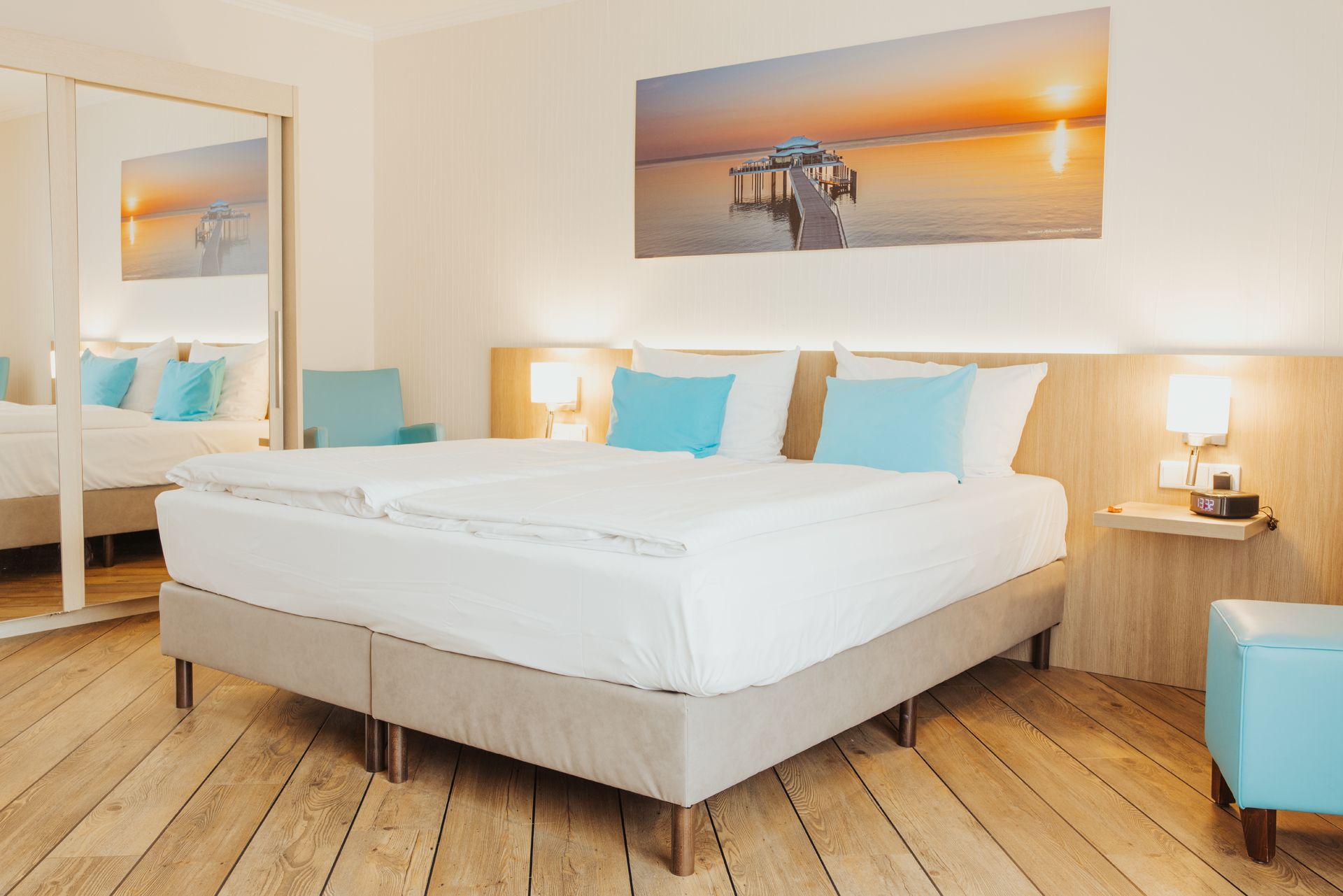 Doppelzimmer Deluxe - Hotel IV Jahreszeiten Lübeck
