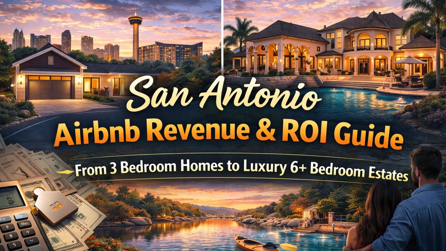 San Antonio Airbnb Revenue & ROI Guide: From 3 Bedroom Homes to Luxury ...