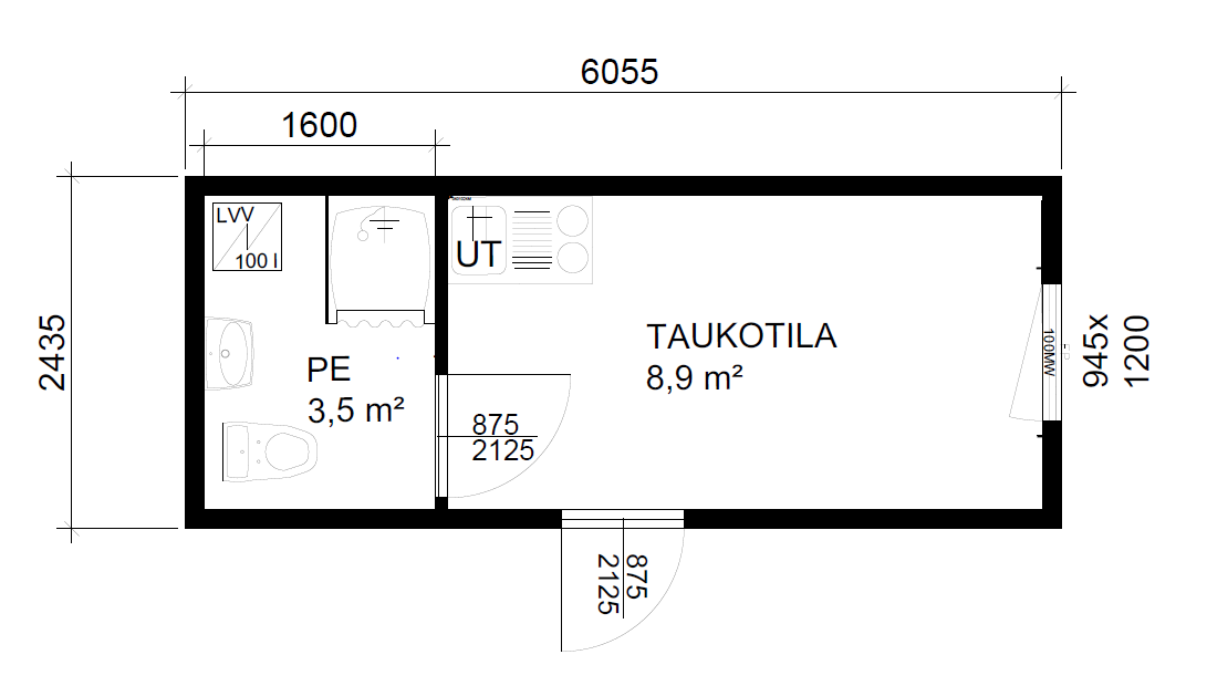 Toimisto-, majoitus- ja varastotilat | IntLog Oy