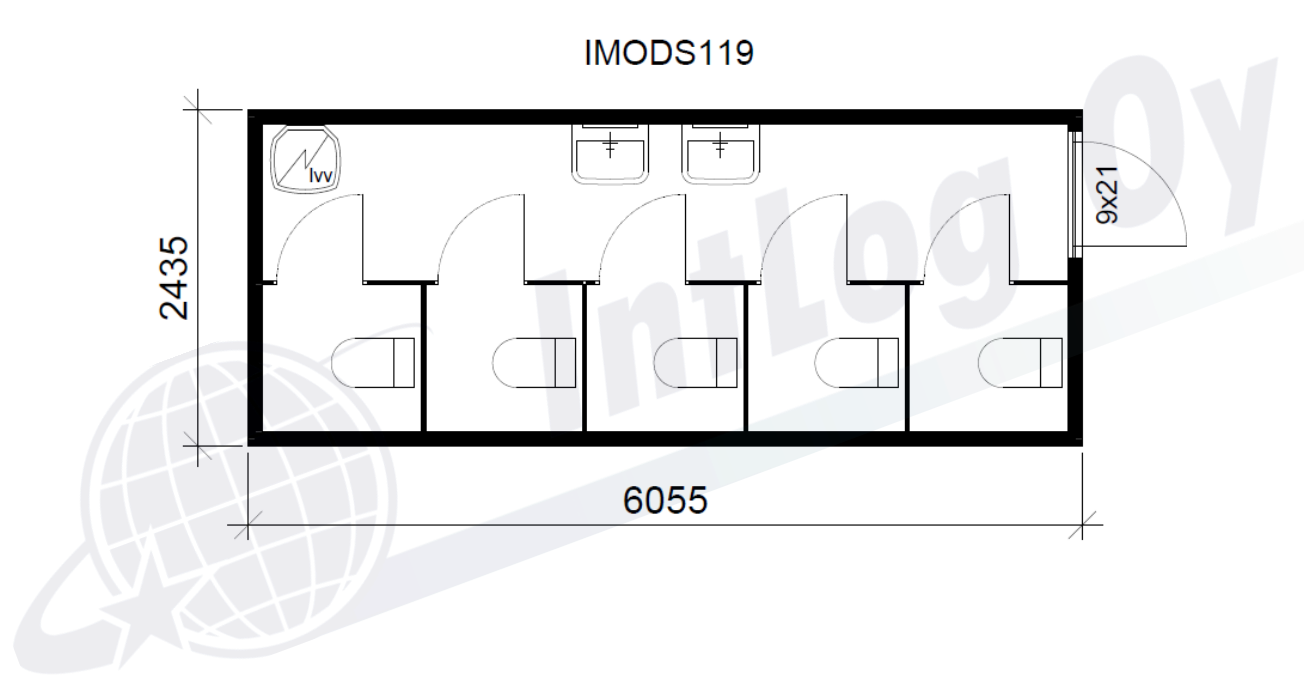 Saniteettitilat & saniteettikontit | IntLog Oy