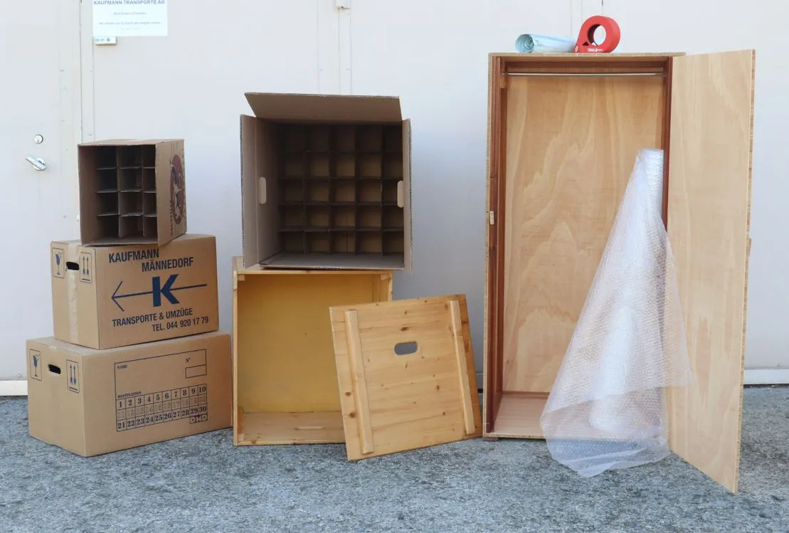 Packmaterial - Kaufmann Transporte