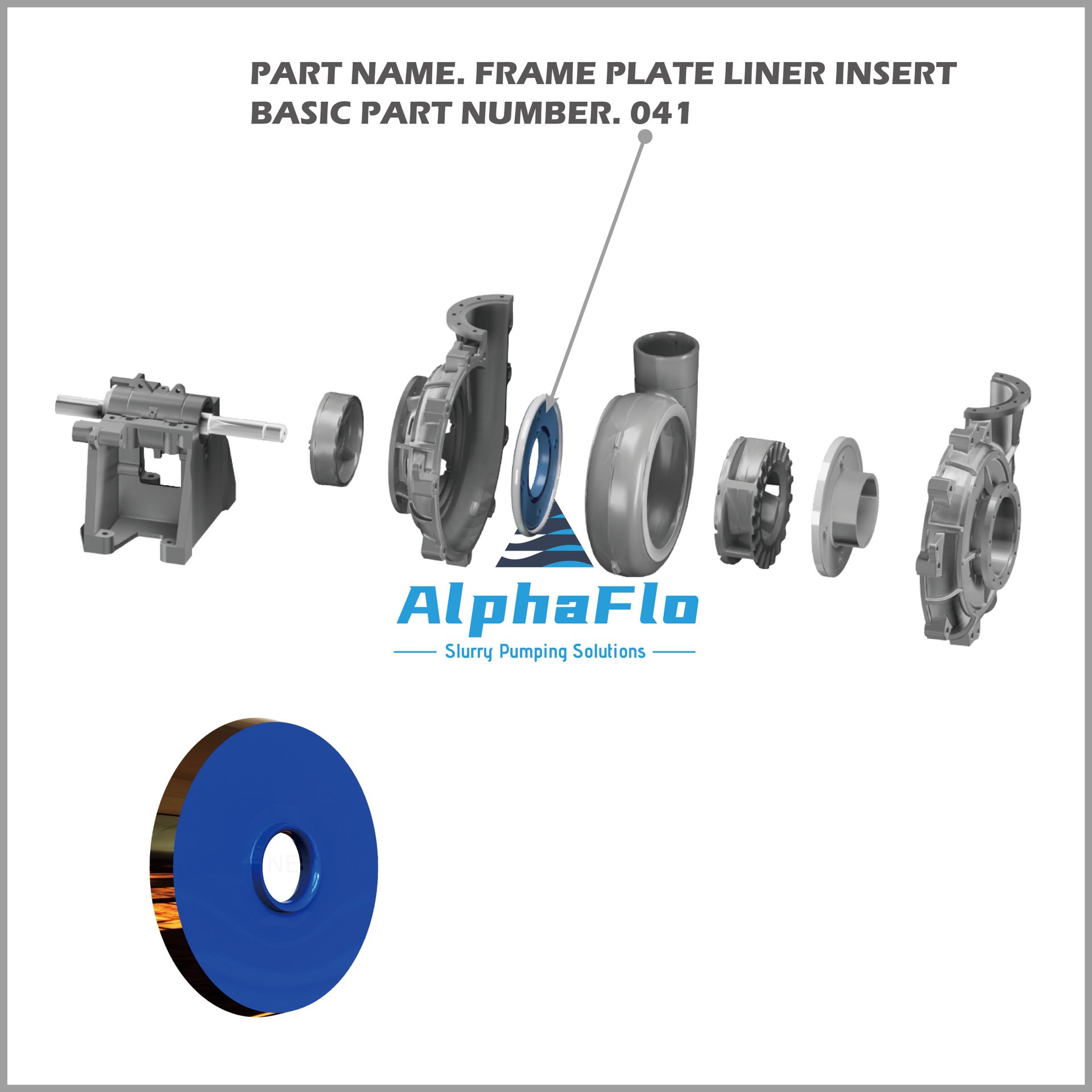 AlphaFlo® | Warman AH Pump FPL insert MS1