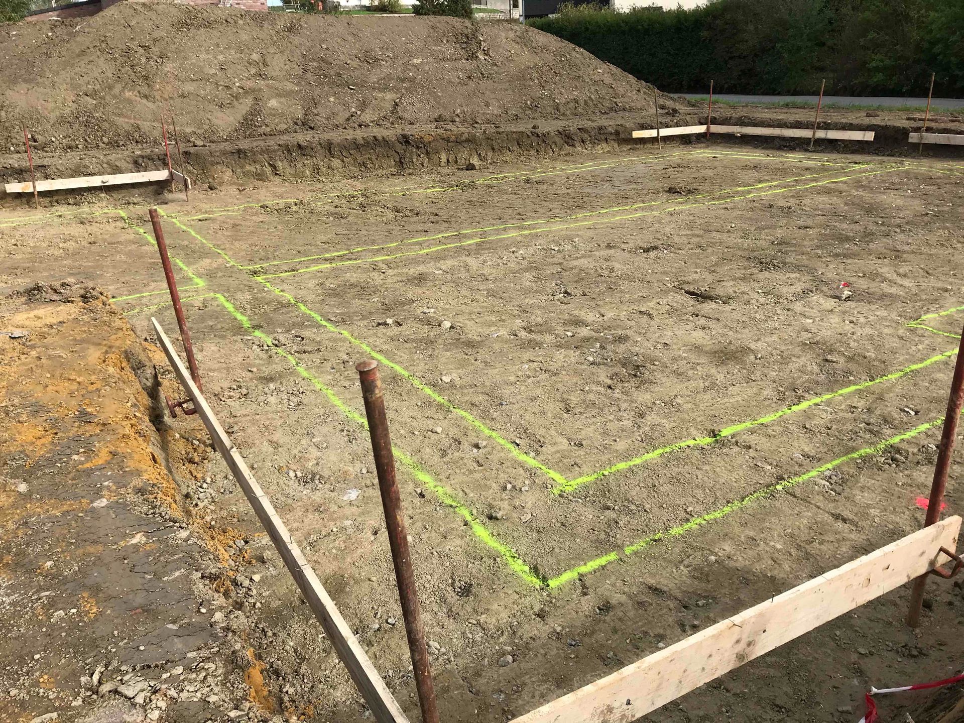 Travaux de terrassement autour de Charleville-Mézières