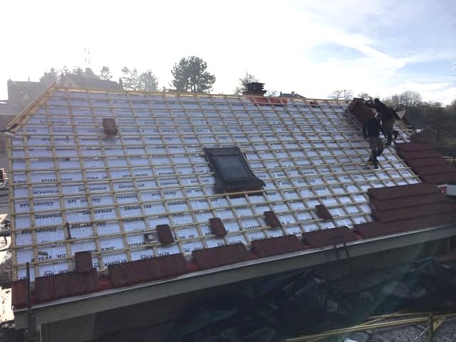 Isolation Sarking : toiture par l'extérieur à Montbéliard