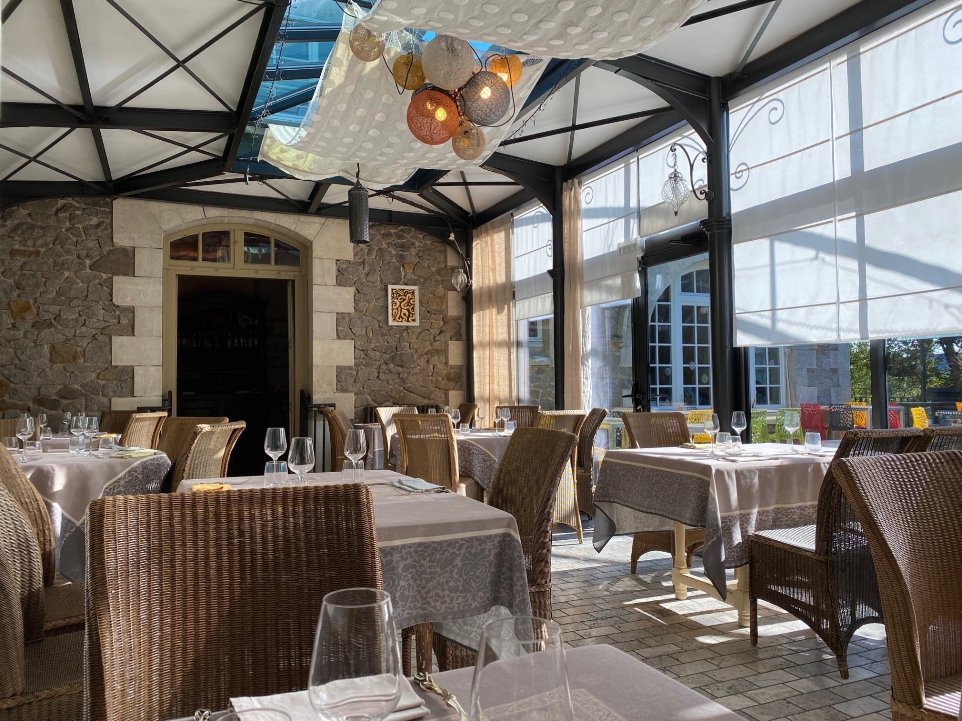 Exemples de plats du jour du restaurant L'Abelia près de Nantes.