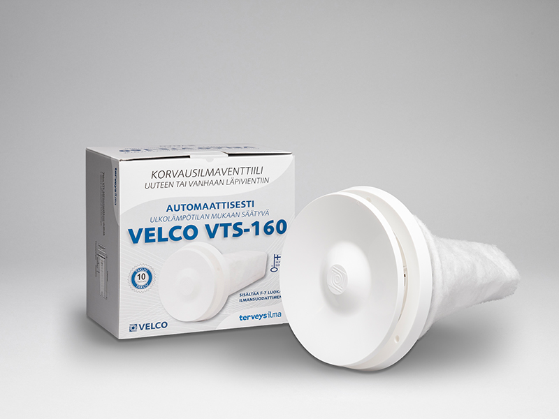 Velco VSR - korvausilmaventtiili vanhan venttiilin tilalle ...