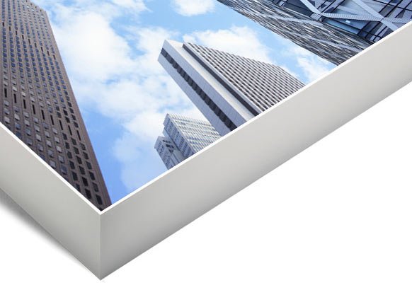 Cadre photo en aluminium sur mesure pour encadrement