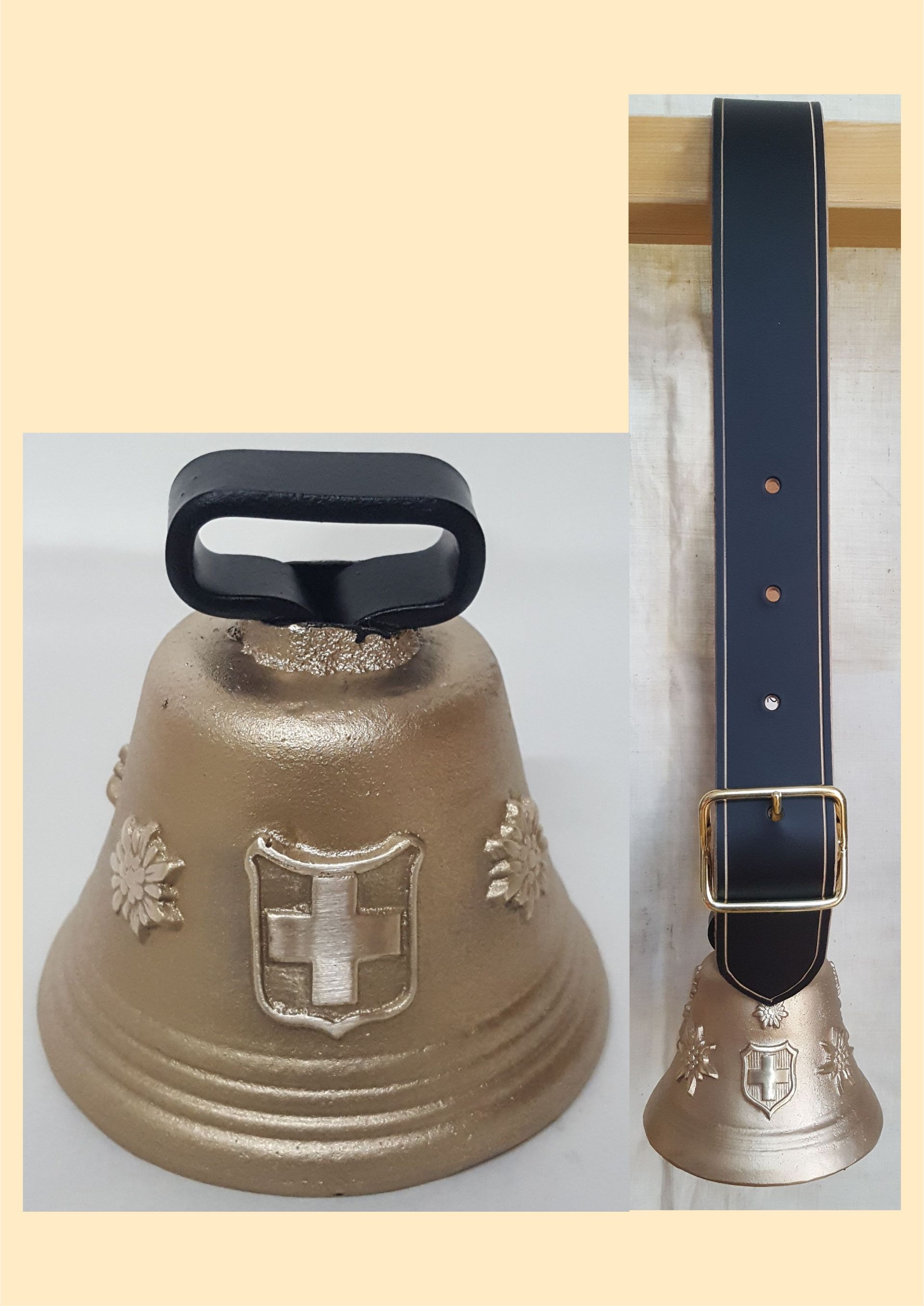 Gamme de Cloches et Courroies Suisses | Cuarnens | Articuir Sàrl