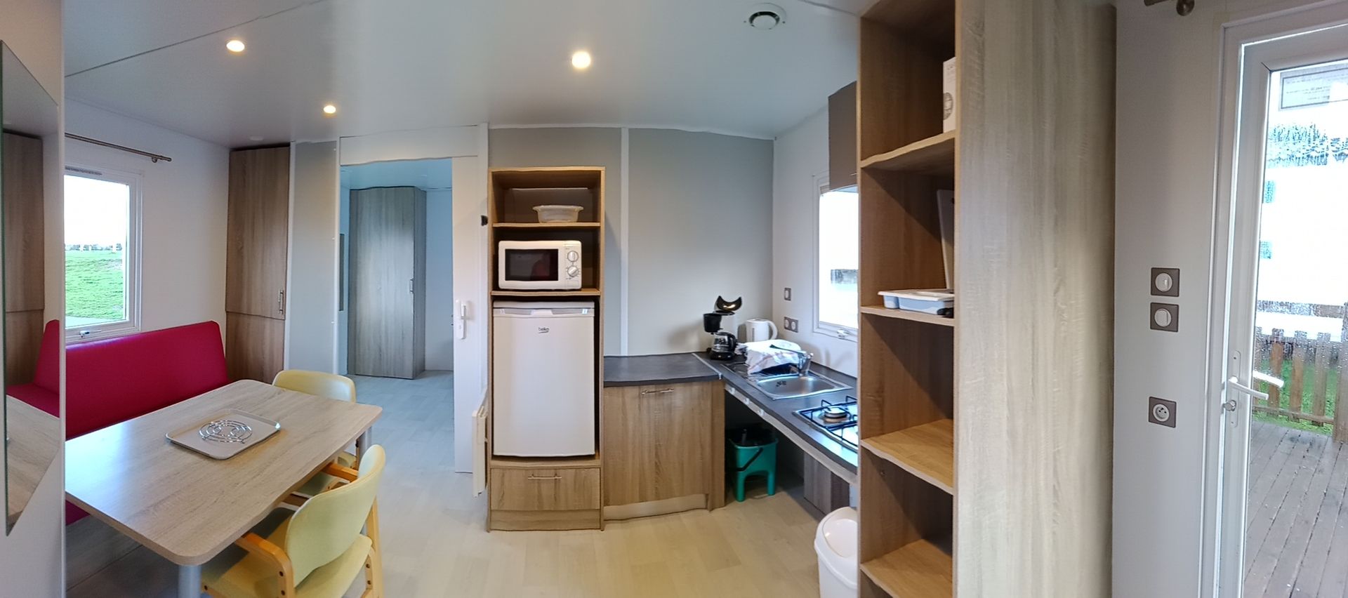 Location de mobile-homes pour des vacances face à la mer à Étel