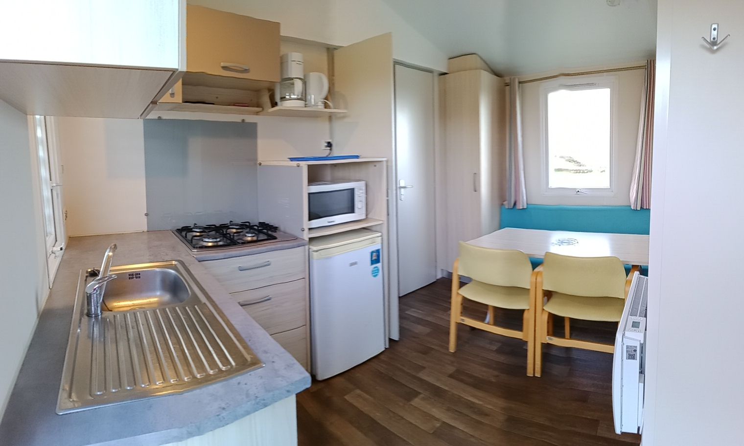 Location de mobile-homes pour des vacances face à la mer à Étel