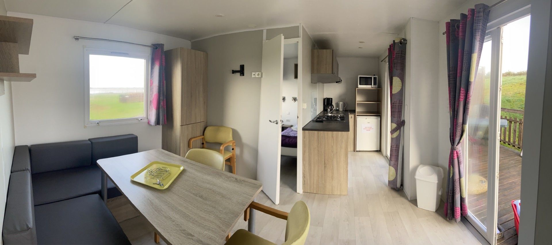 Location de mobile-homes pour des vacances face à la mer à Étel