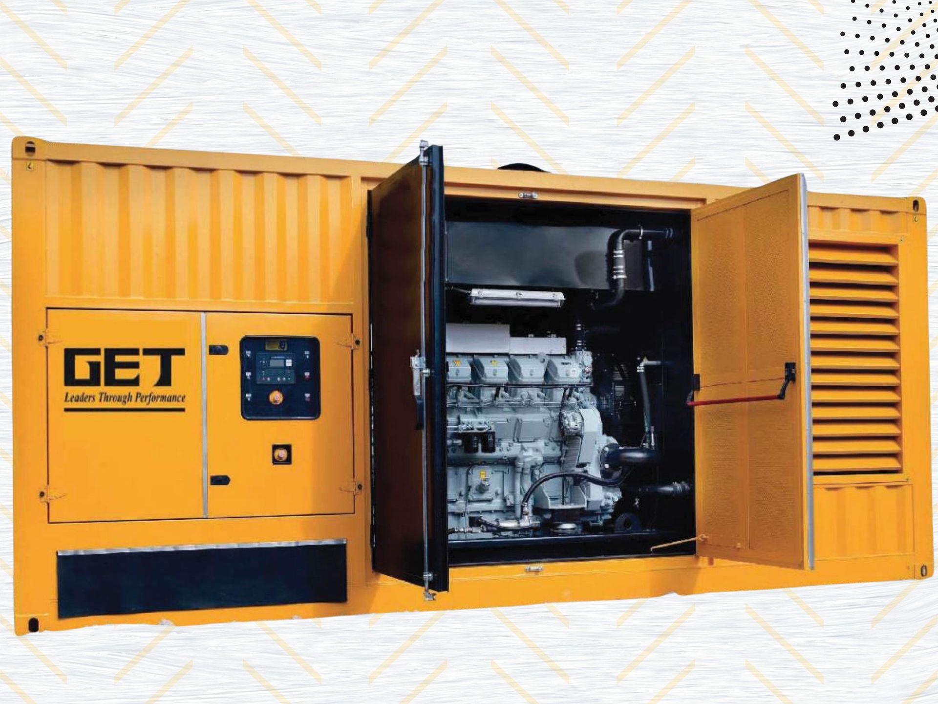 ENCLOSURES OF SILENT / SOUNDPROOF GENERATORS