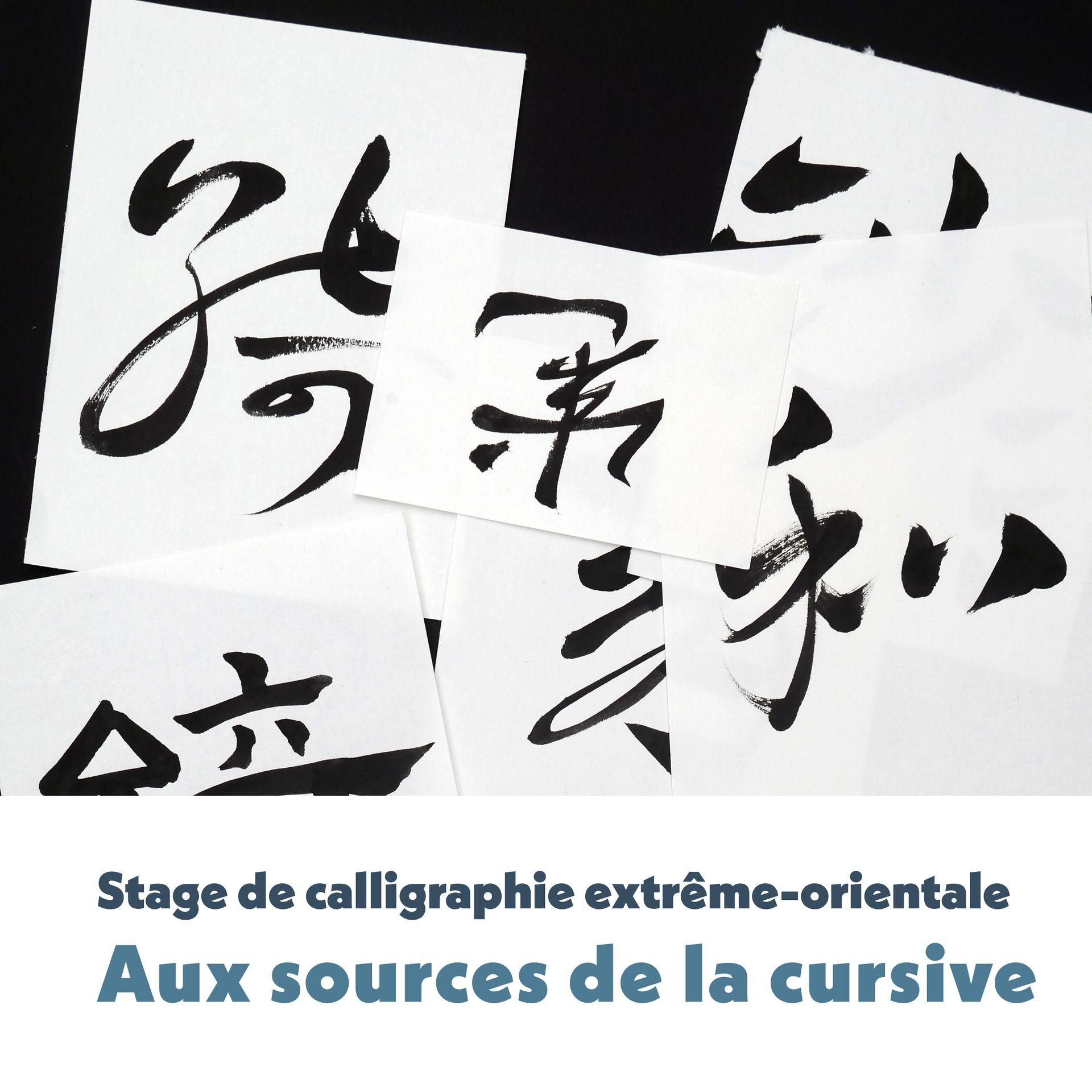 Découvrez le calendrier des stages de calligraphie à Paris
