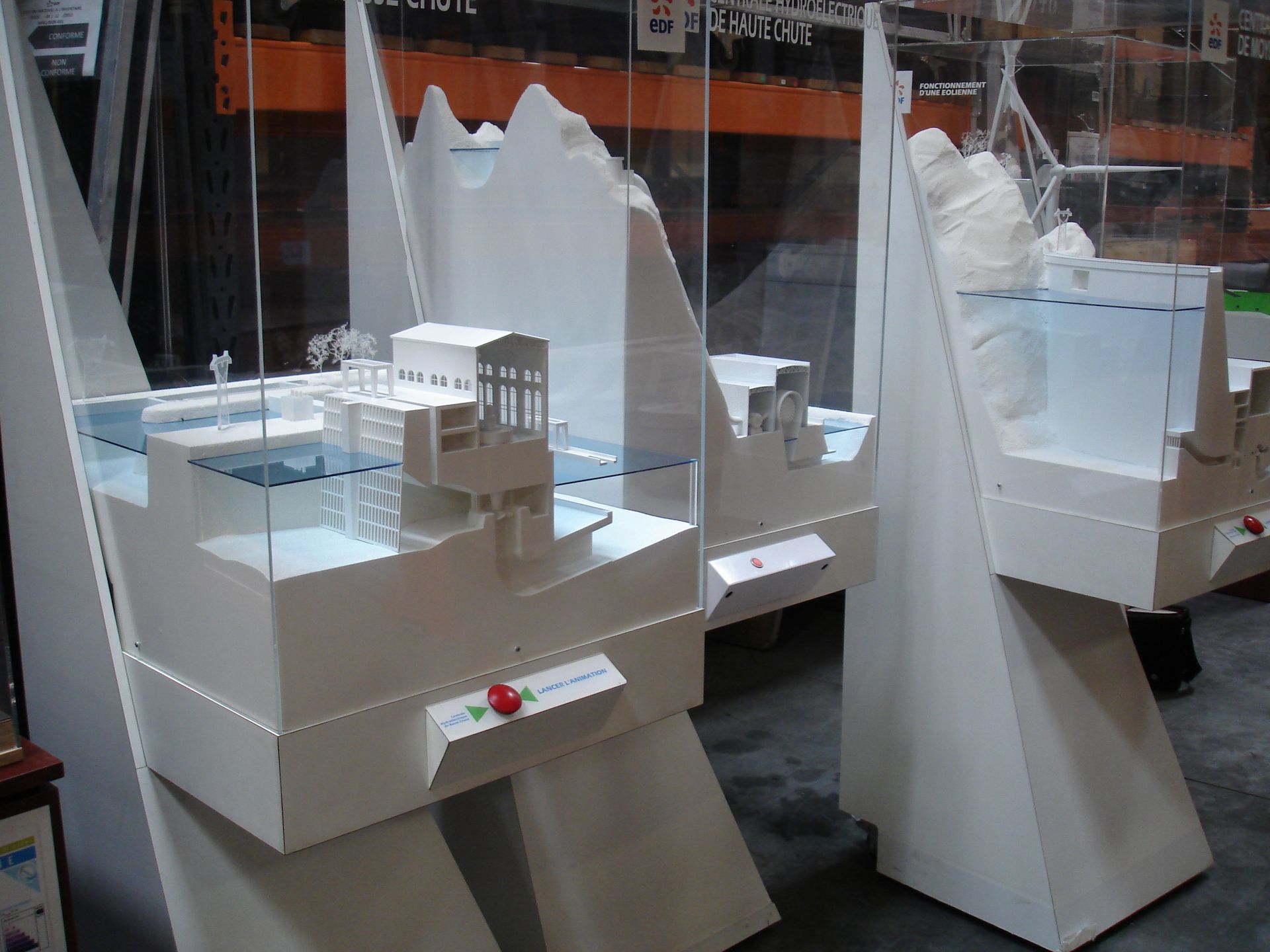 Maquettes d'industrie 3D réalisées sur mesure pour votre projet