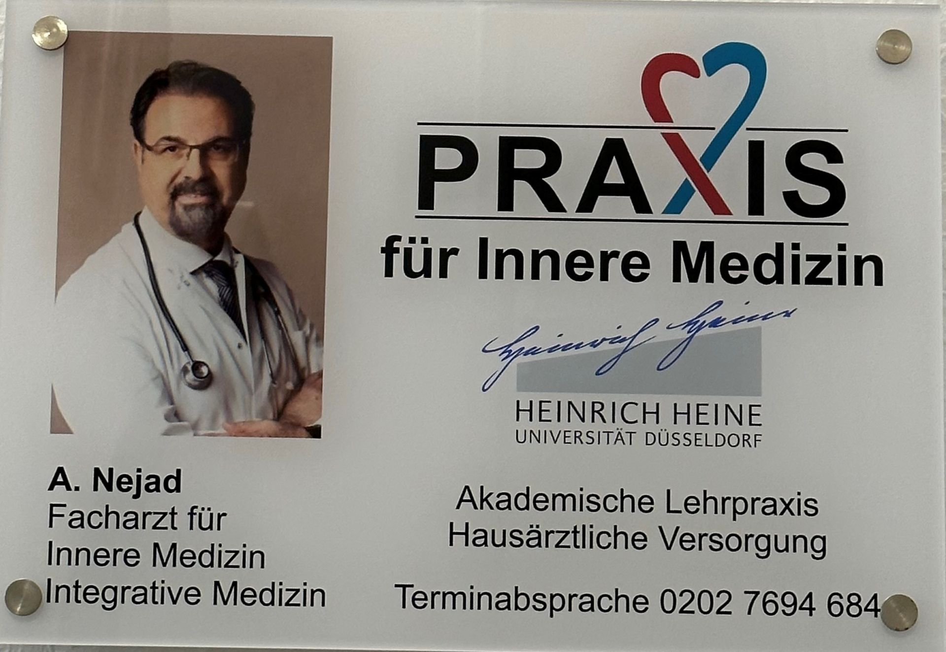 Home | A. Nejad Facharzt für Innere Medizin | Wuppertal