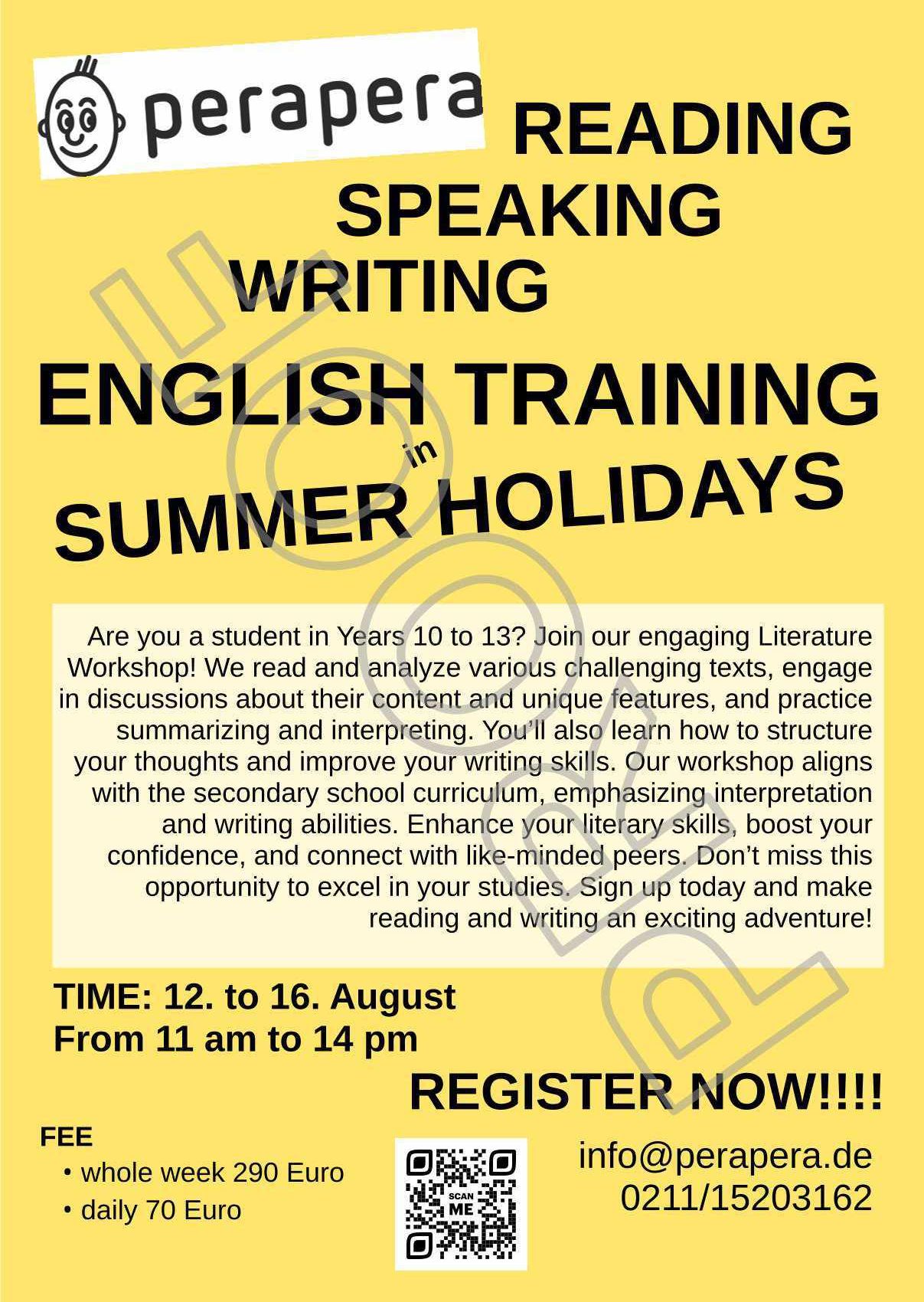 Nachhilfe | perapera | Düsseldorf