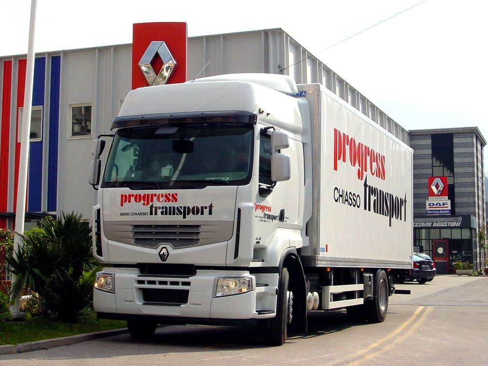 Unsere Transporterflotte | Progress Transport SA