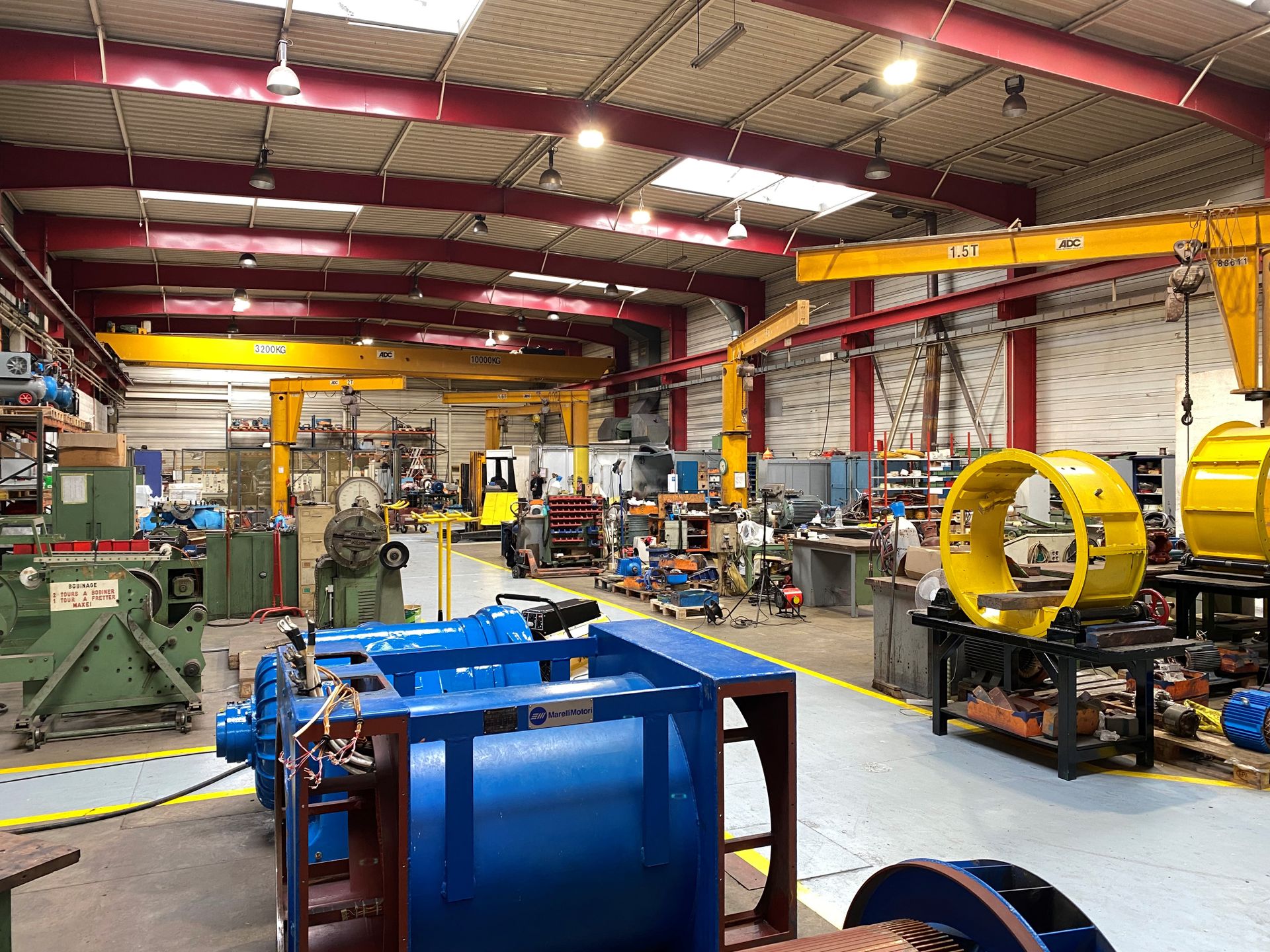 Maintenance électrique en atelier à Eysines pour toutes machines