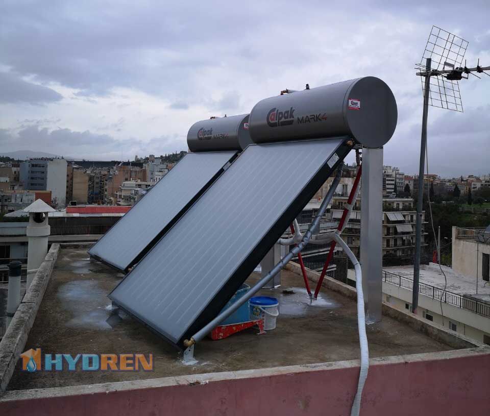 Ηλιακοί Θερμοσίφωνες, Εγκατάσταση, Αθήνα, Παγκράτι | HYDREN