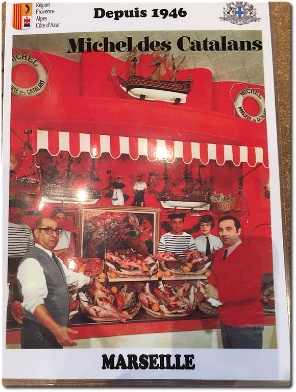 Chez Michel, restaurant de poissons et de fruits de mer Marseille