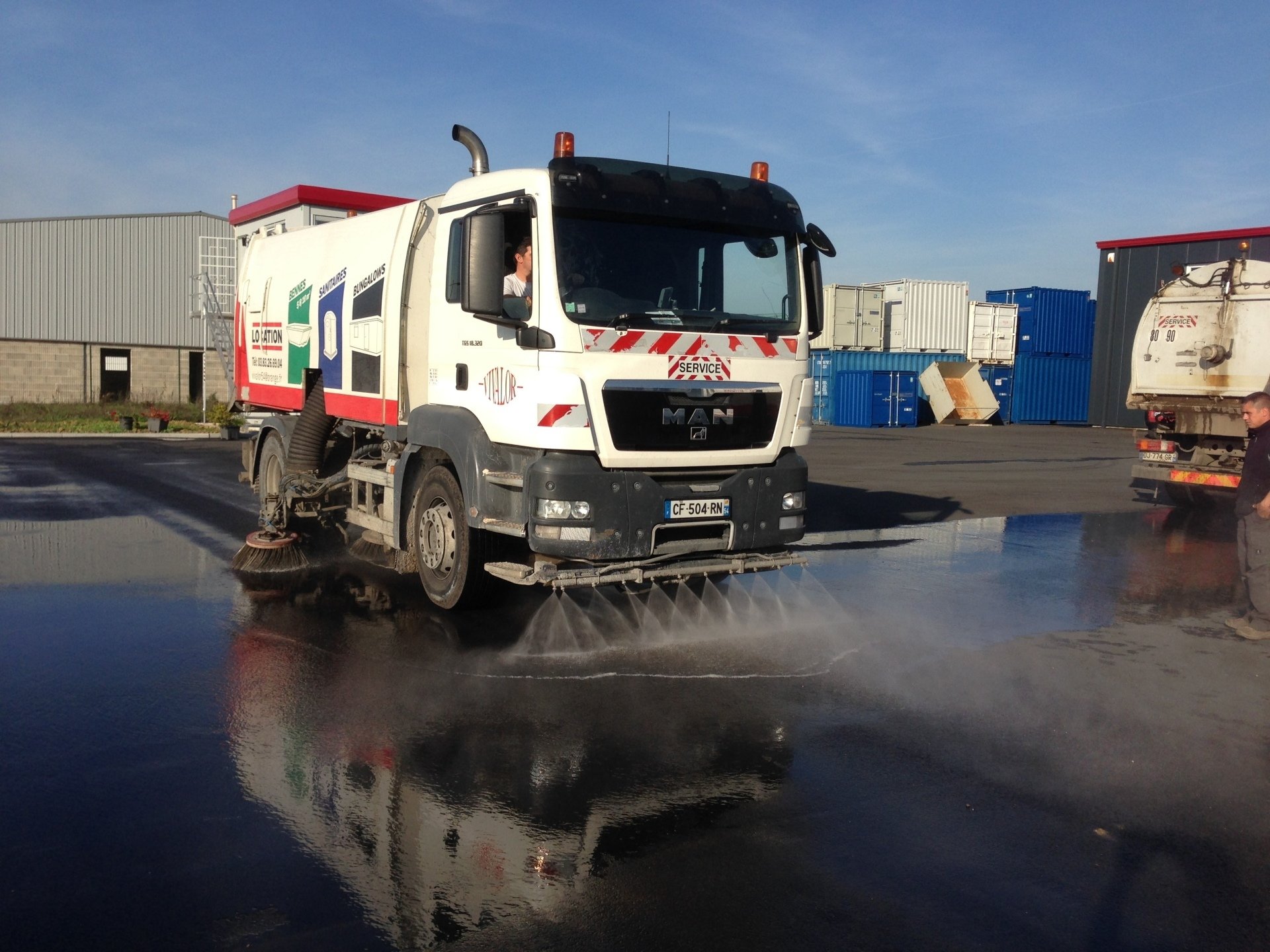 Location de balayeuse industrielle à Nancy - nettoyage de voirie