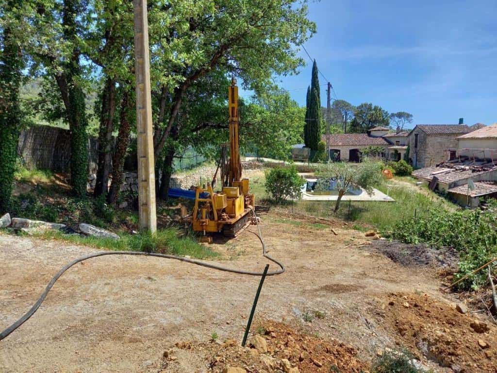Travaux de forage par notre équipe de professionnels