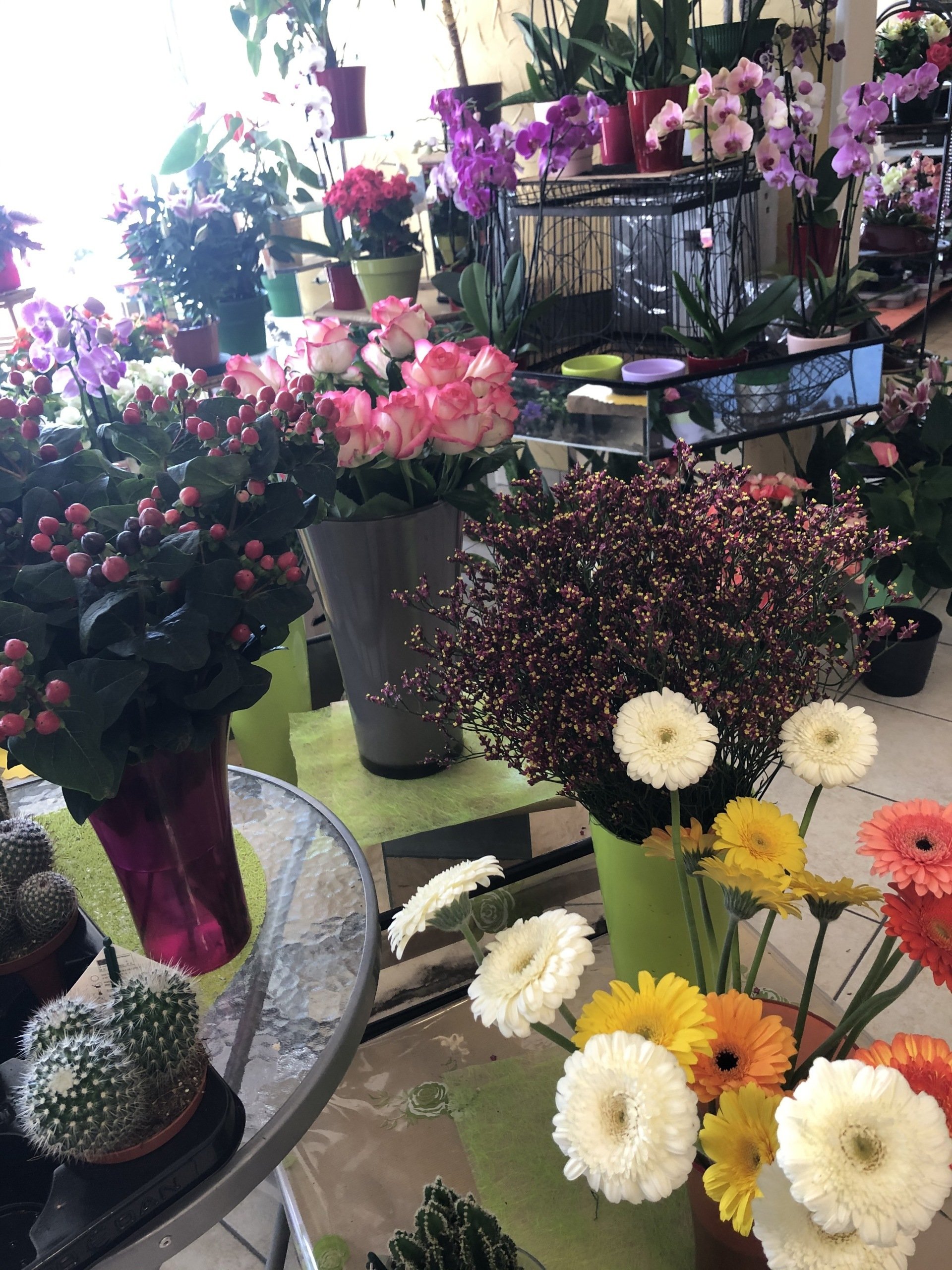 Fleuriste - Compositions florales pour mariages, deuils et autres