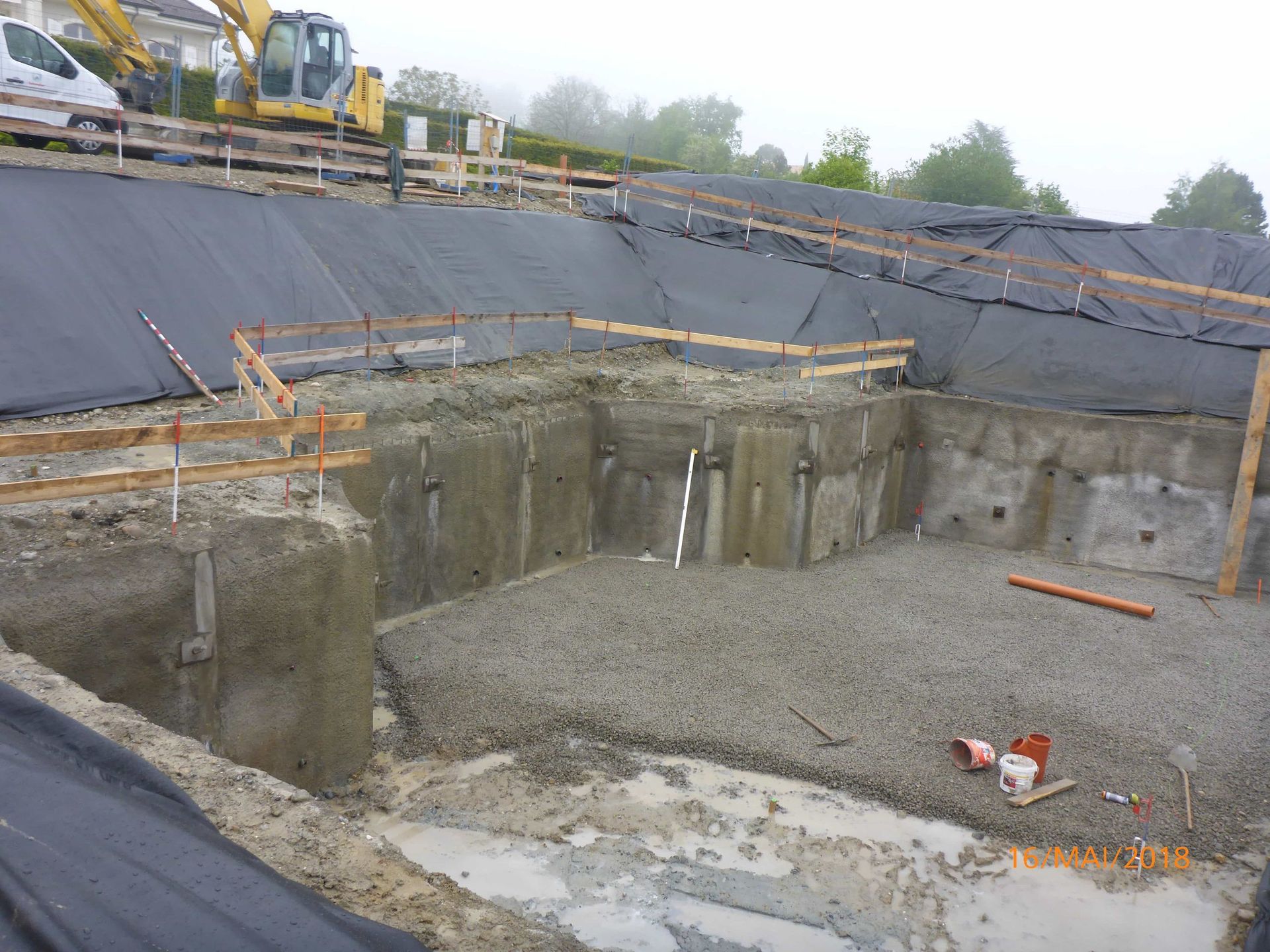 Chantiers - Géotechnique - FOG GEO sàrl - ingénieurs