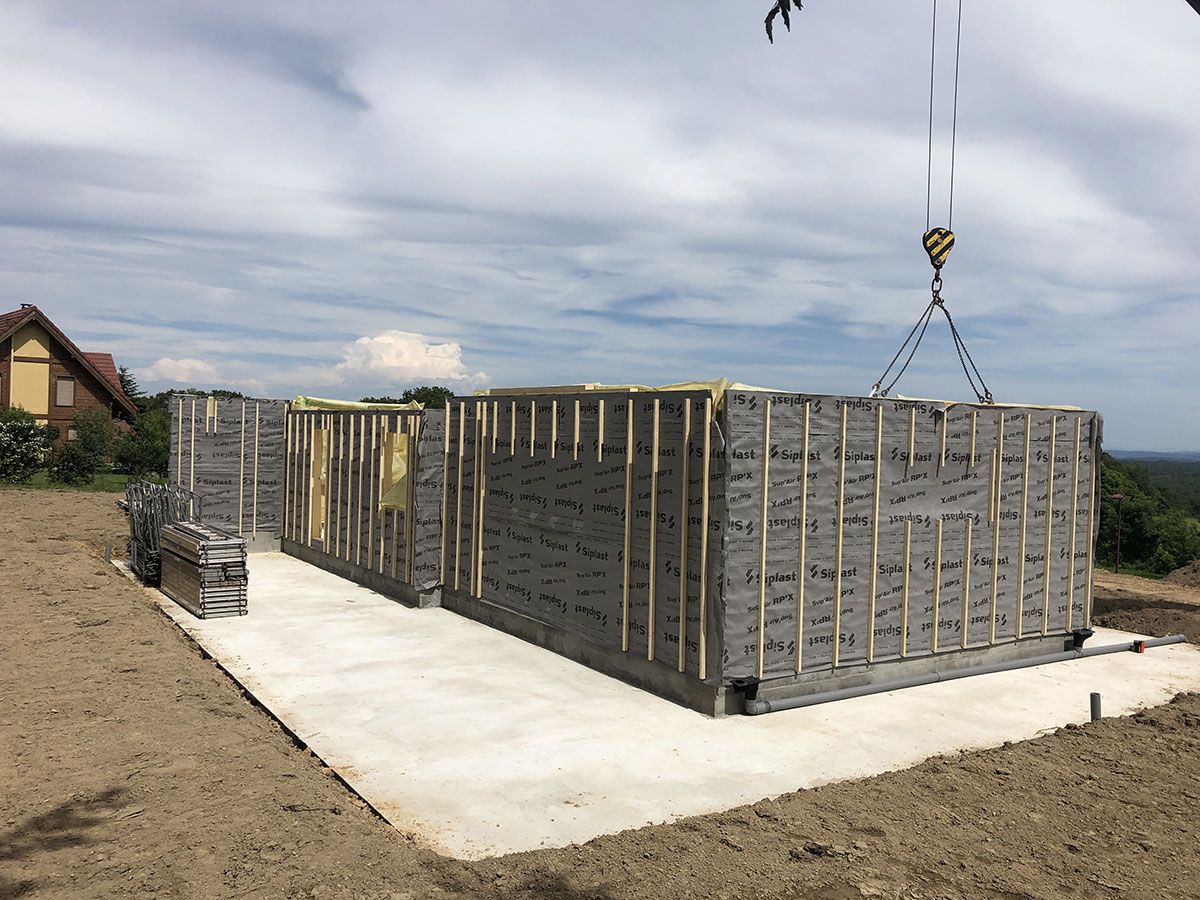 Pose de charpente à Belfort : construction de structure