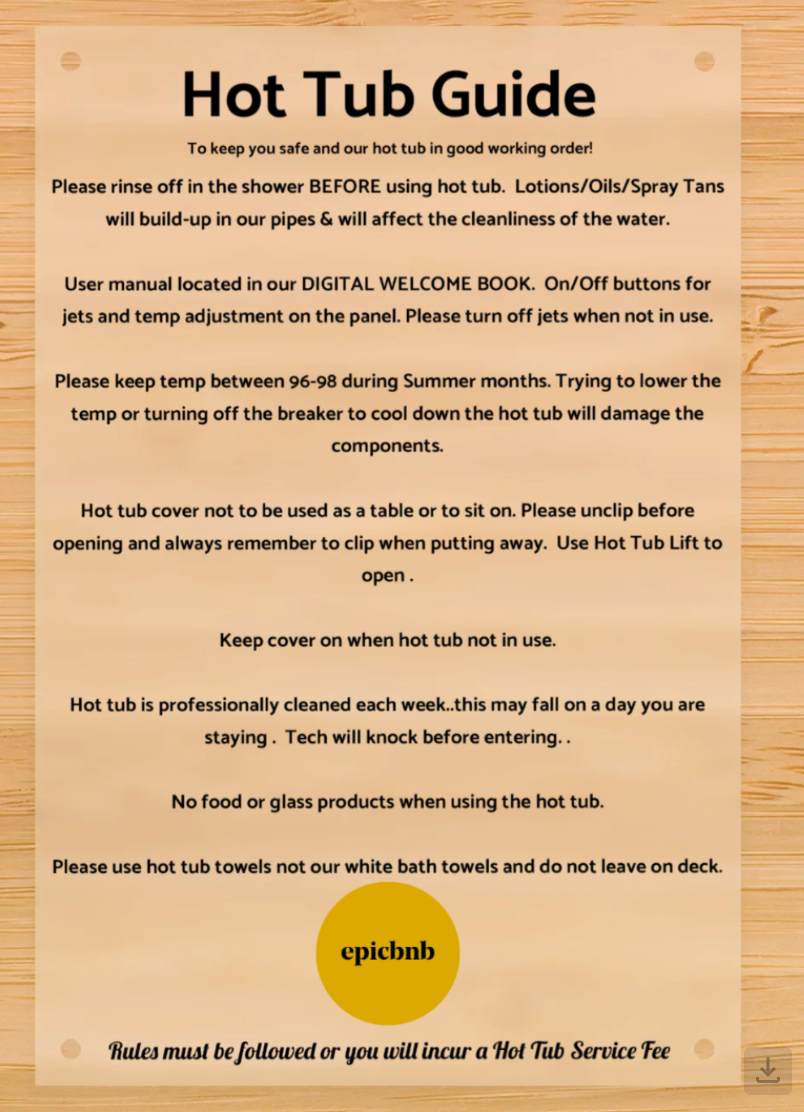 Hot Tub Guide | epicbnb