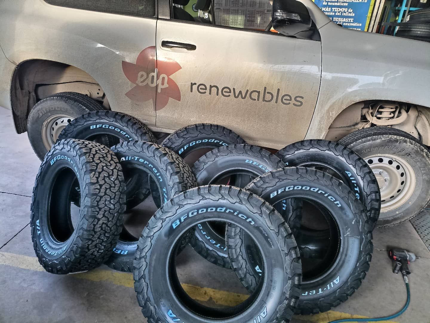 Montaje de neumáticos en Ávila: Llama Rueda