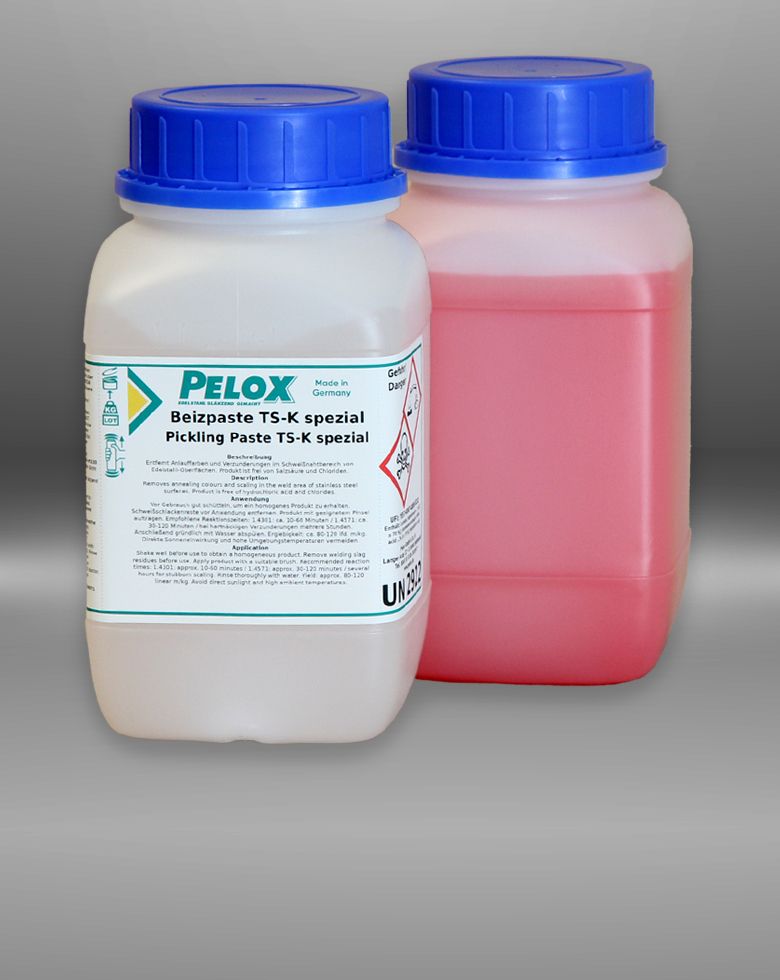 Beizpasten für Edelstahl