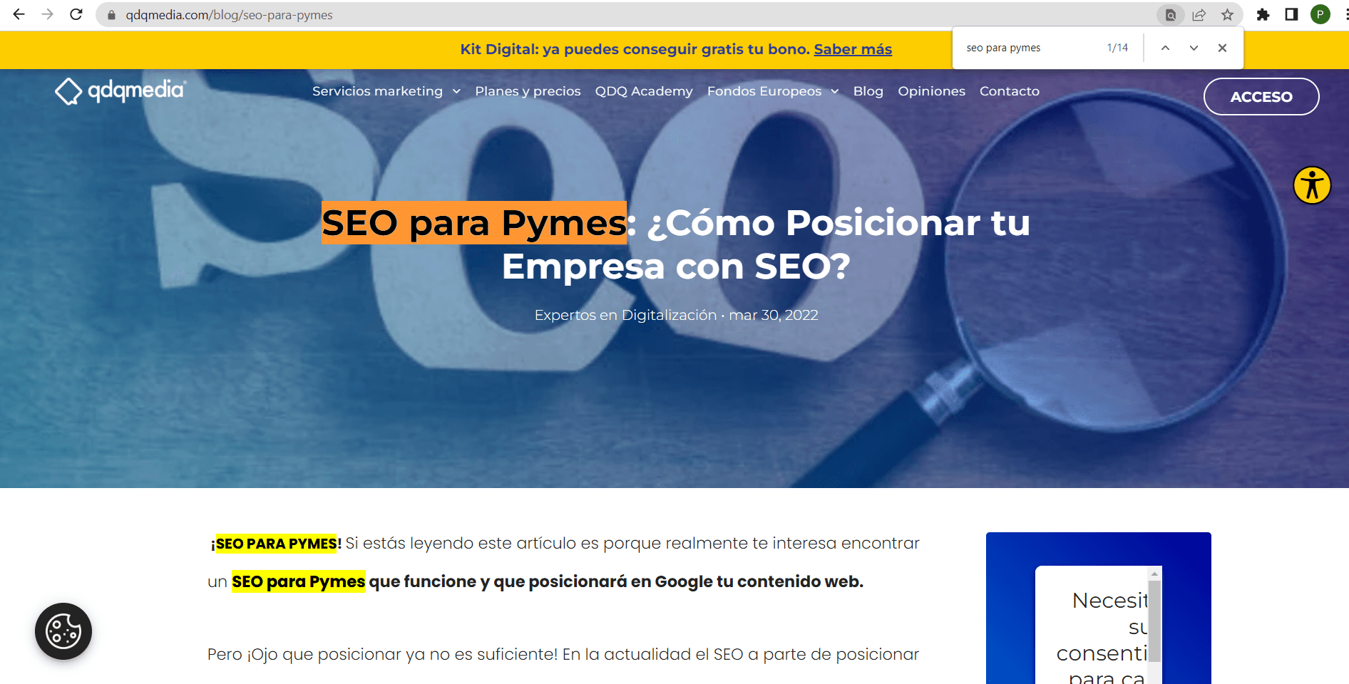 ¿Cómo aparecer en Google? 10 tips para posicionar tu web