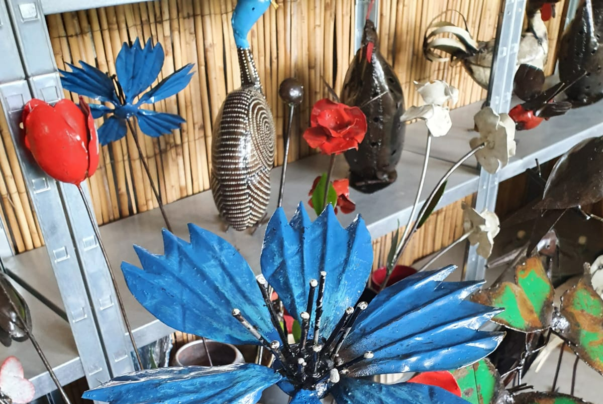 Vente de décoration en acier recyclé sur Sauveterre-de-Guyenne