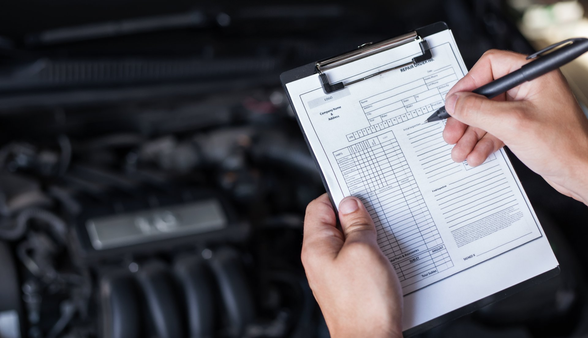 Entretien Poids Lourds dans notre atelier à Herblay