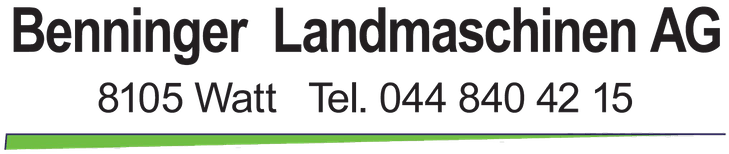 Landmaschinen - Watt ZH - Benninger Landmaschinen AG