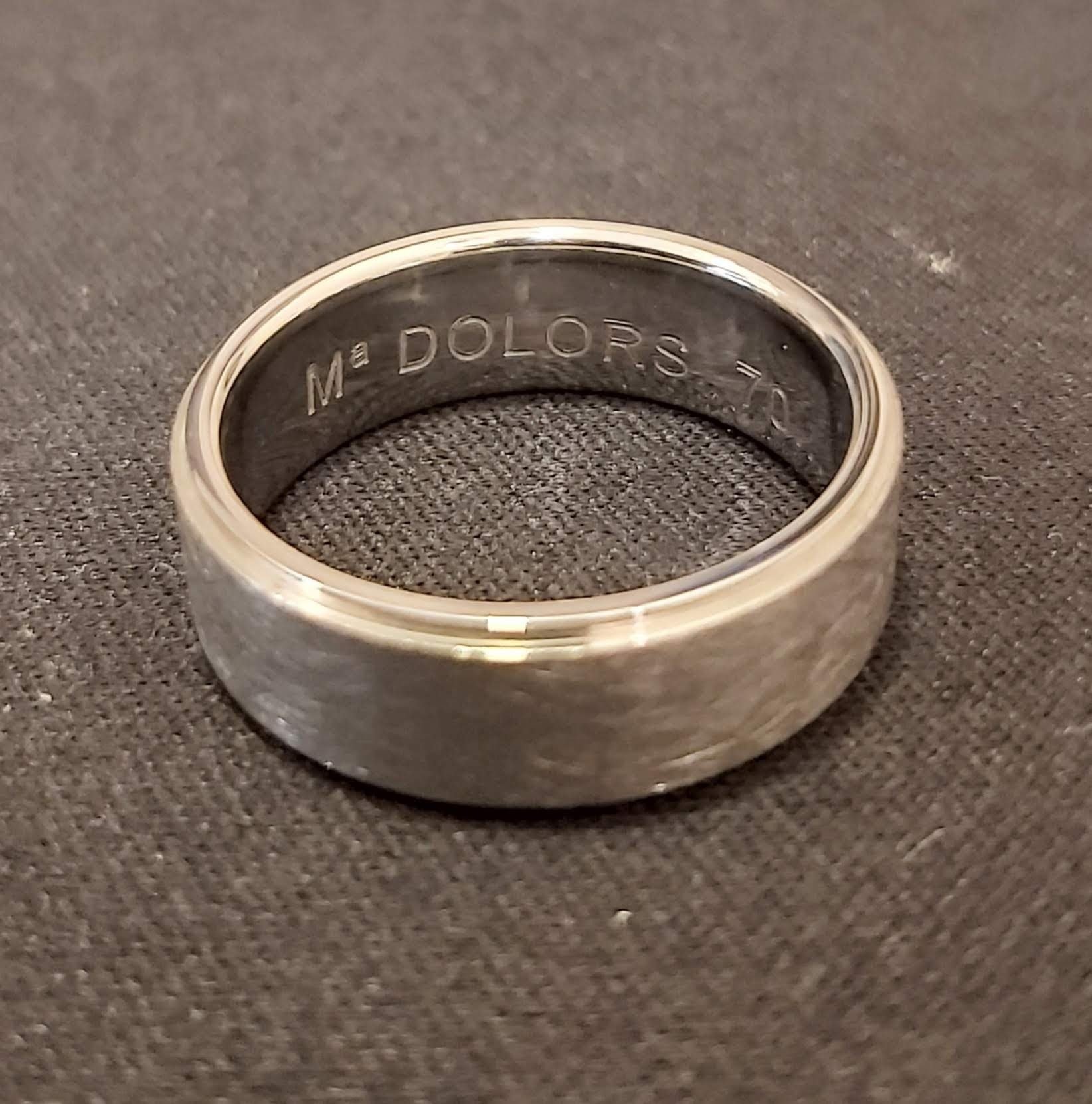 Grabados anillo interior, lateral y exterior
