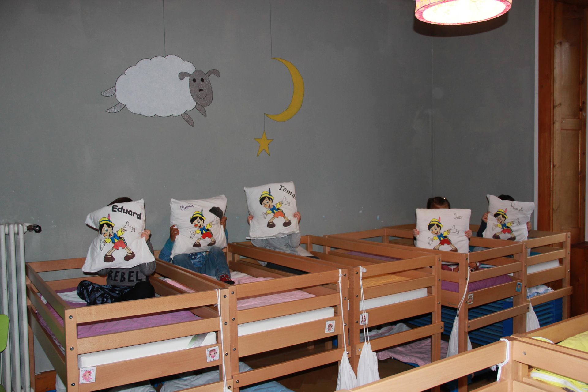 salle d'éveil - garderie - association crèche Pinocchio