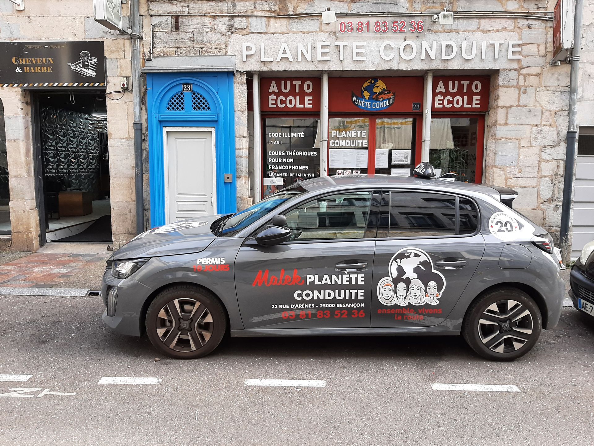 Planète Conduite : auto-école à Besançon. Inscrivez-vous