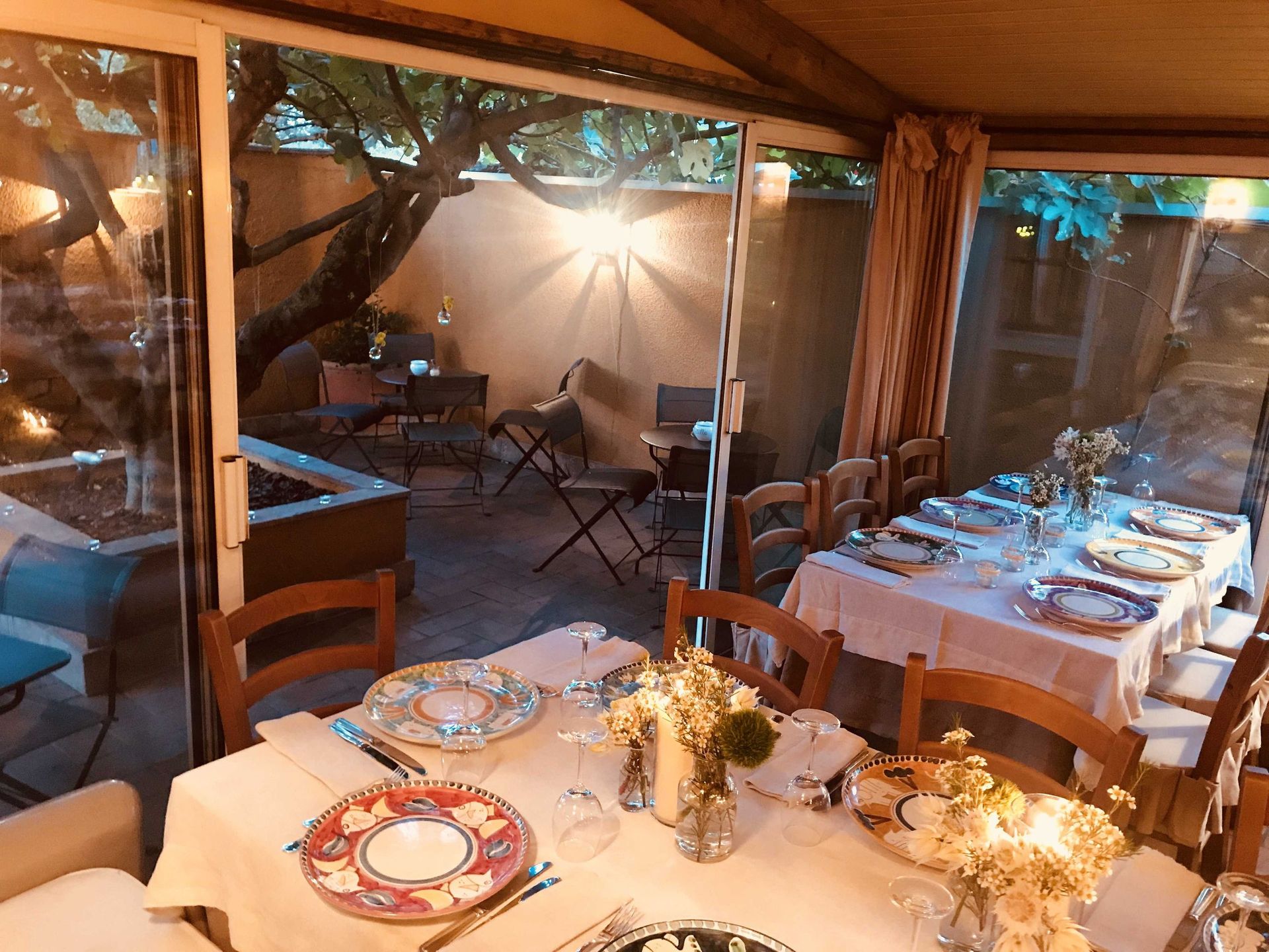 Découvrez les photos de la salle du restaurant et de la terrasse d'Il ...