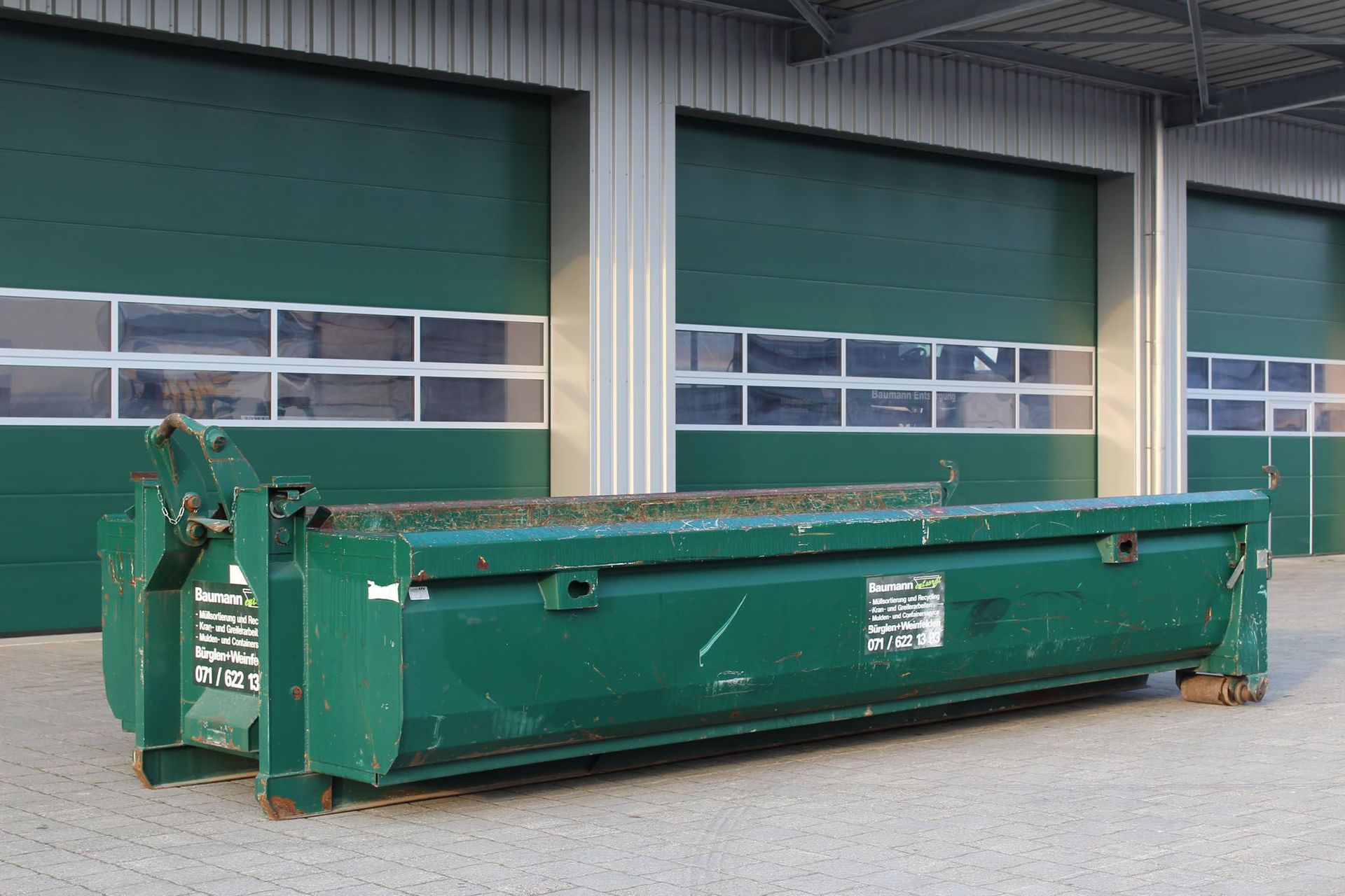 Mulden & Container | Baumann Entsorgungs AG Bürglen & Weinfelden