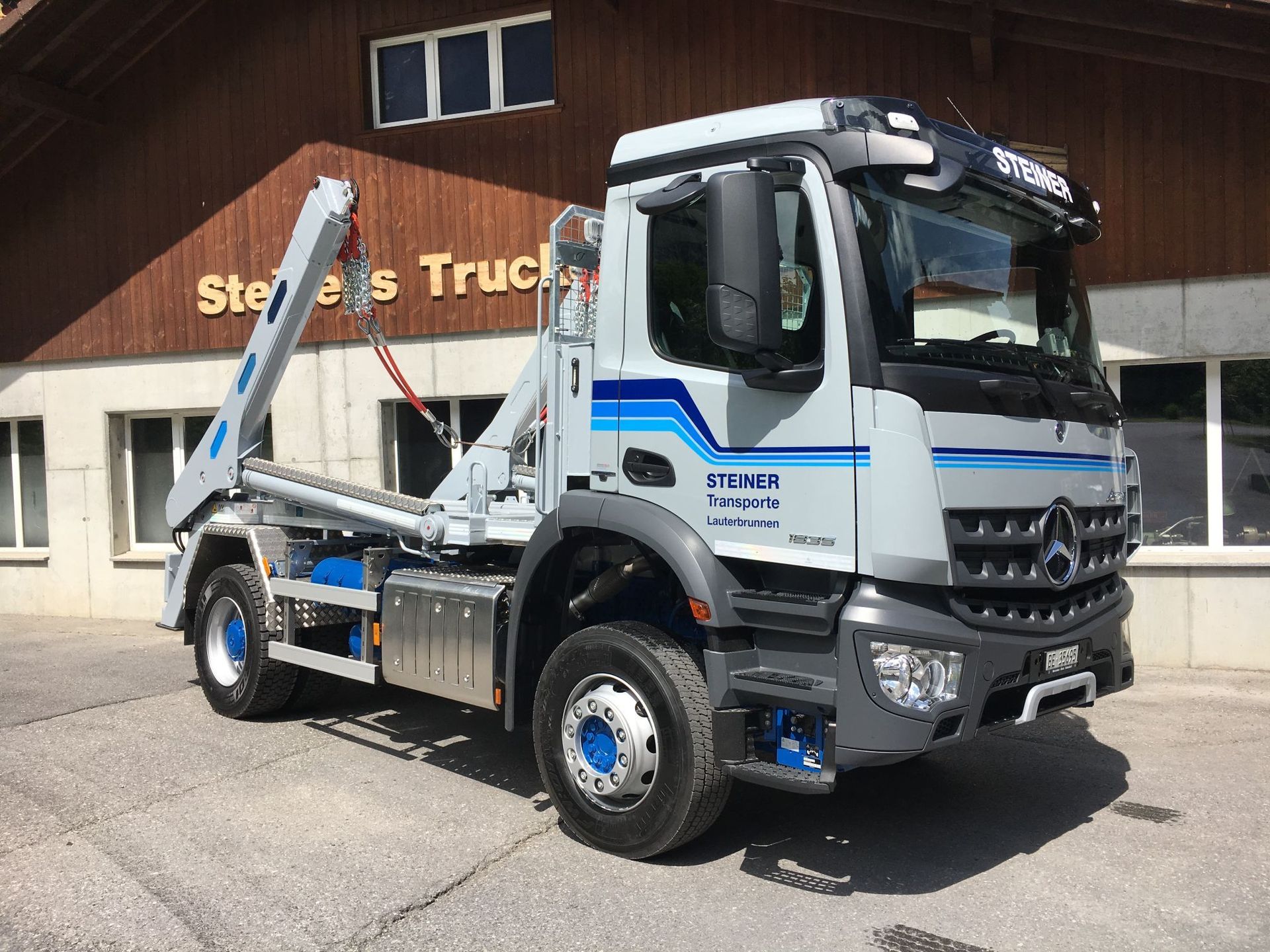 Transporte & Fuhrpark - Steiner Transporte AG - Lauterbrunnen