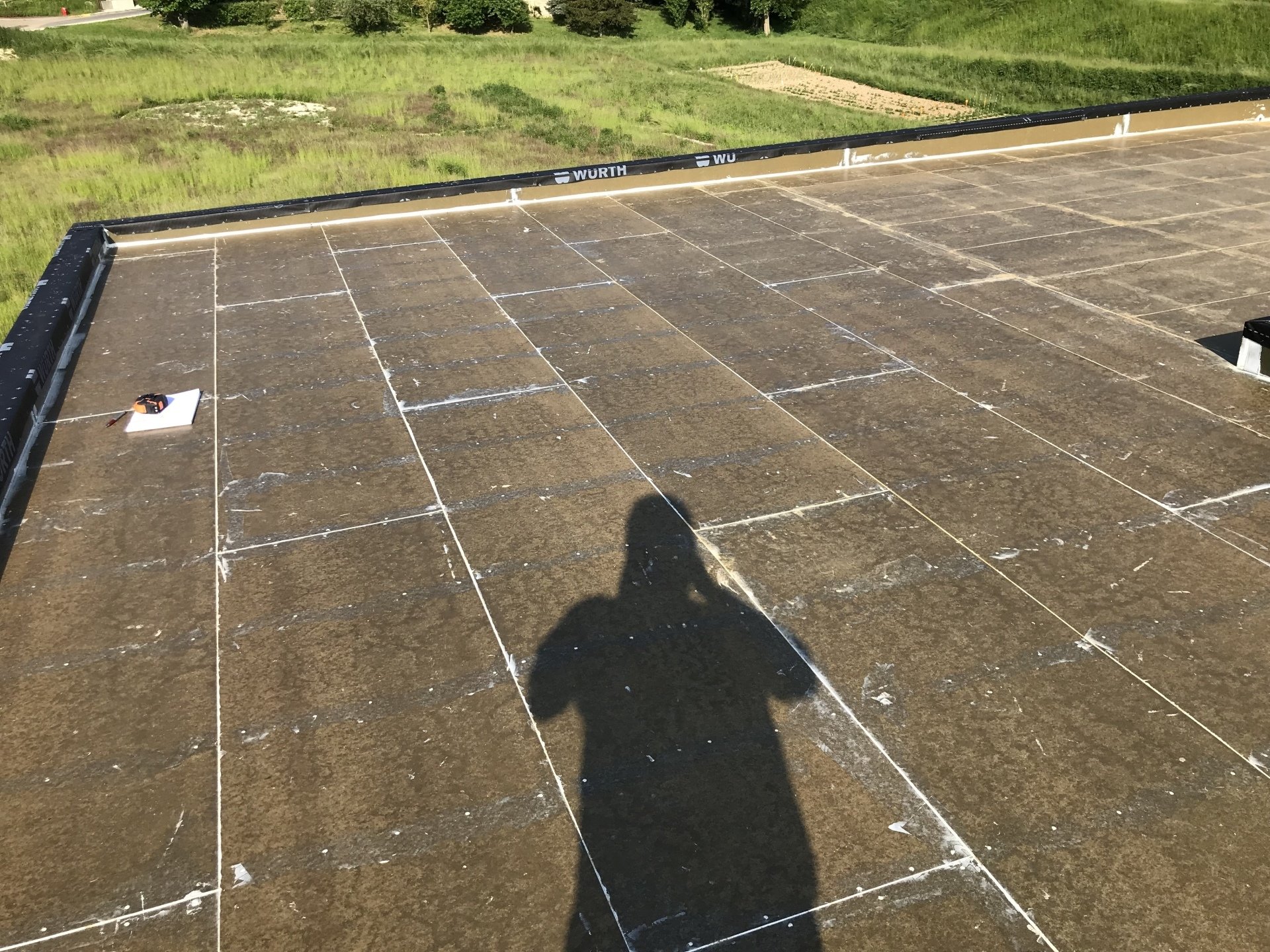 Étanchéité de toit-terrasse près de Sens (89) - membrane PVC