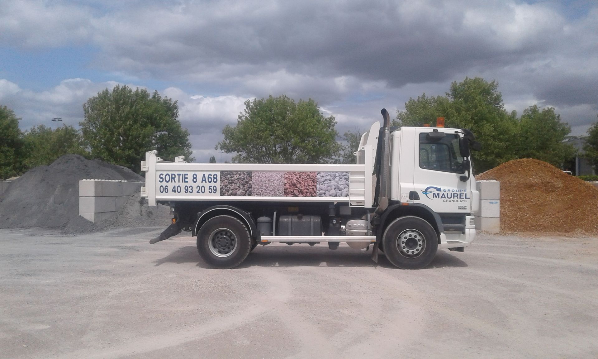 Livraison de gravier et de sable à Gaillac - Vrac et Big Bag